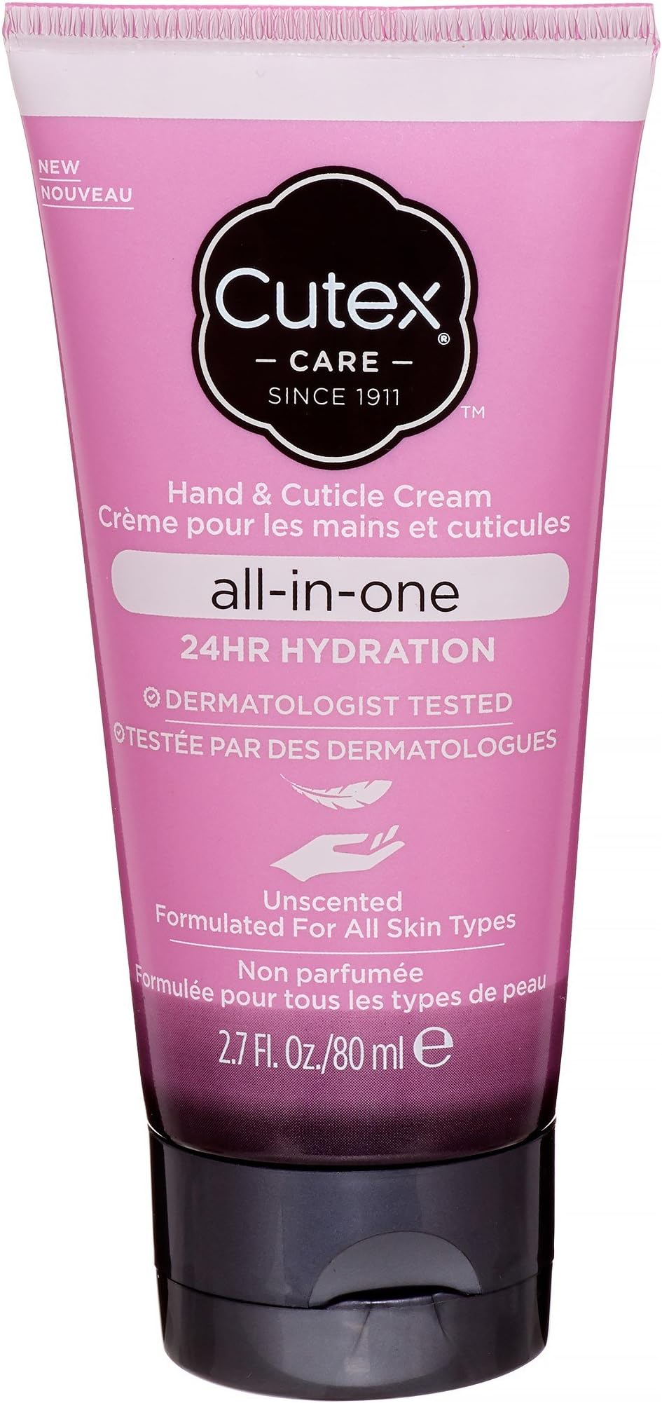 Amazon.com : Cutex Hand & Cuticle Cream, All in One, 24hr Hydration ...