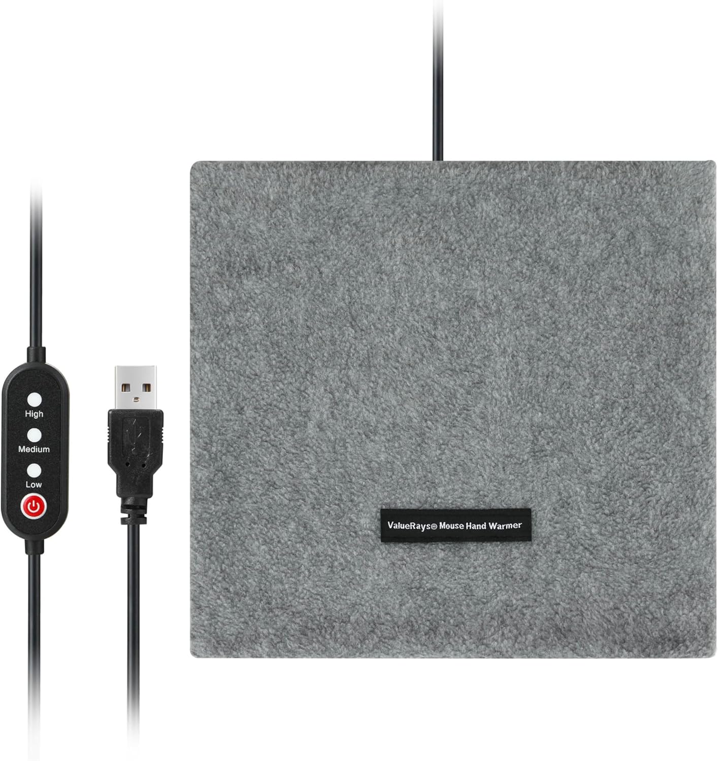 Amazon.com: ValueRays USB Heated Mouse Pad Hand Warmer (with Heat ...
