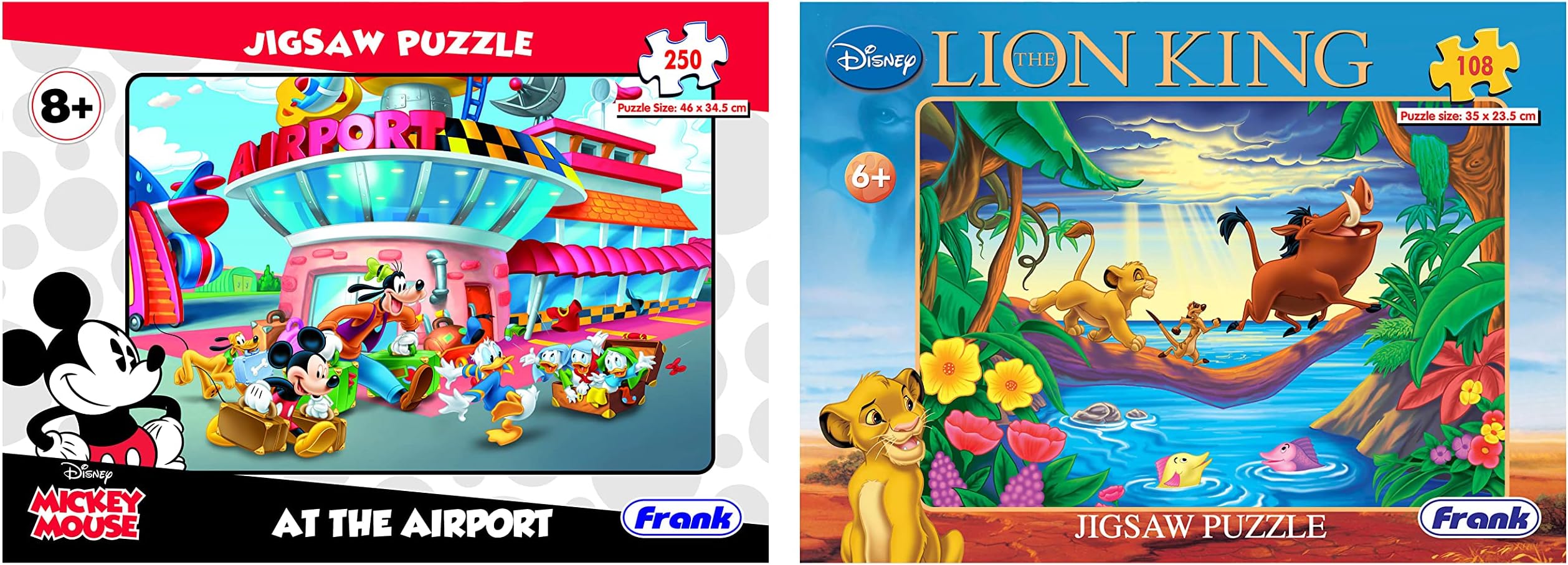 Buy Frank Disney Mickey Mouse - at The Airport 250 Piece Jigsaw Puzzle ...