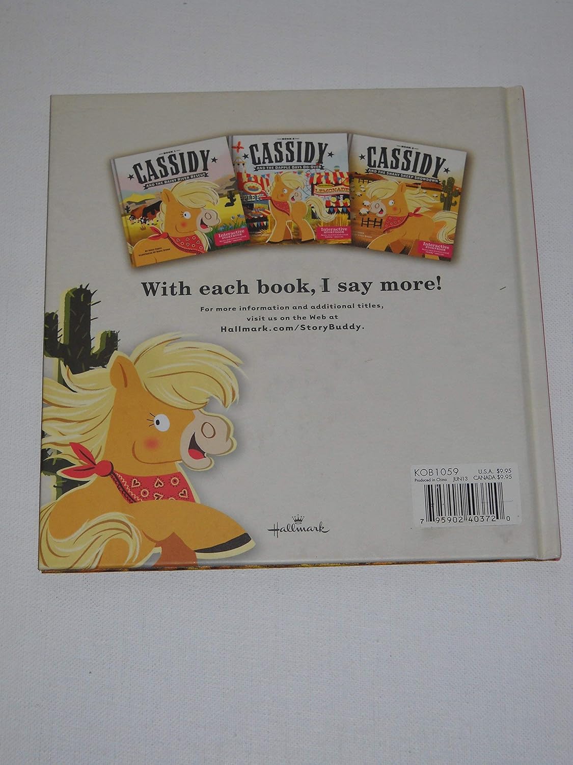 Hallmark StoryBuddy Interactive Book Cassidy and the Dapple Days Do ...