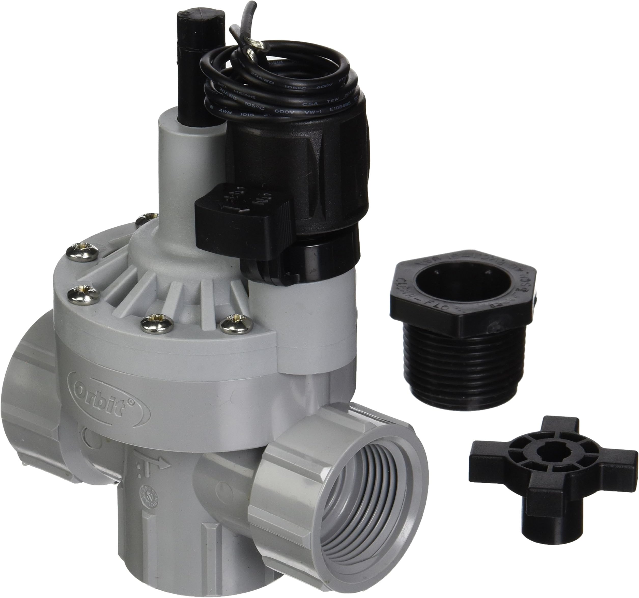 Amazon.com : HUNTER PGV-100A Angle Valve (NPT) TxT : Stationary Lawn ...