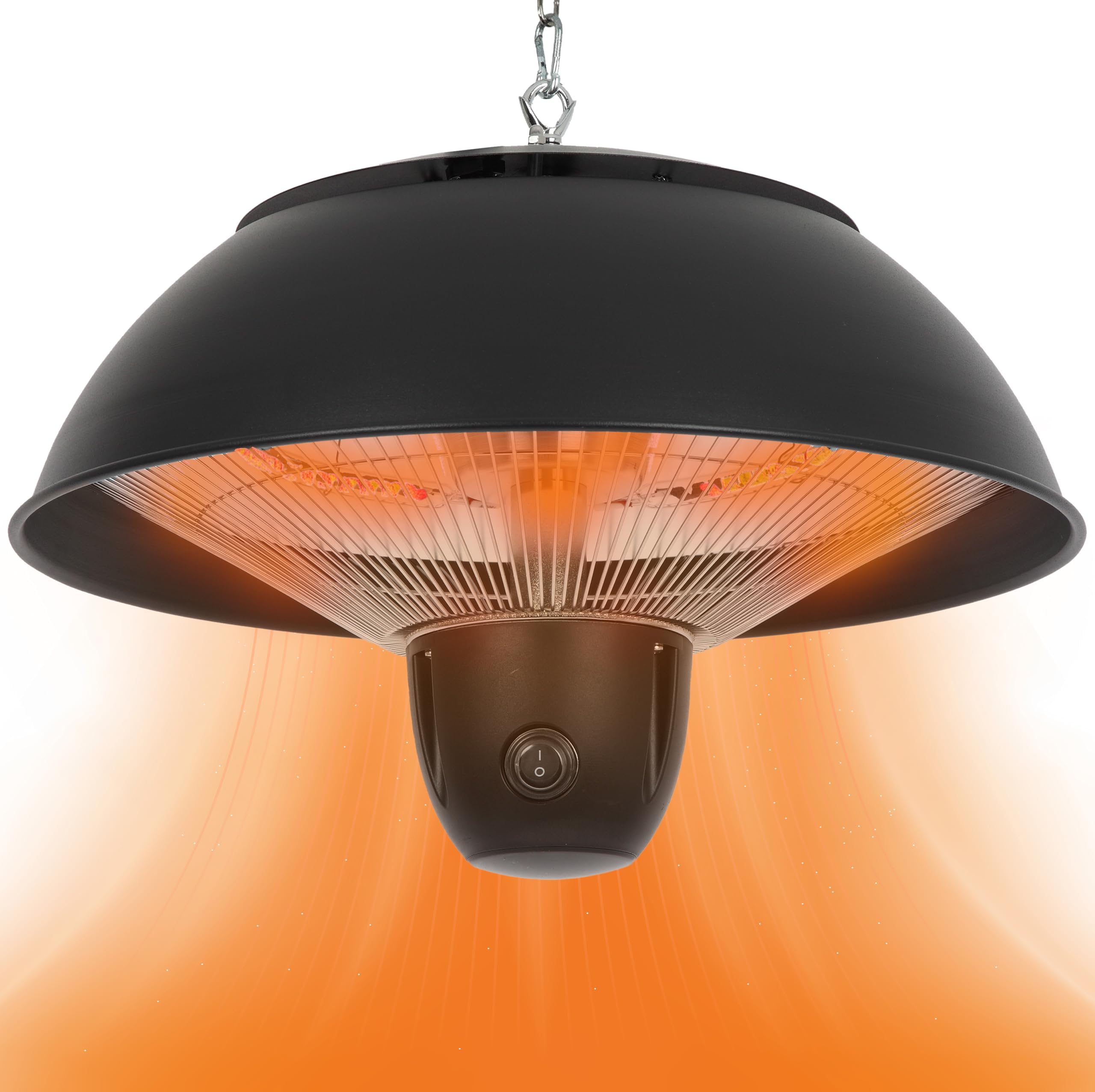 Amazon.com: Outdoor Patio Heater, 1500W Electric Hanging Heater ...