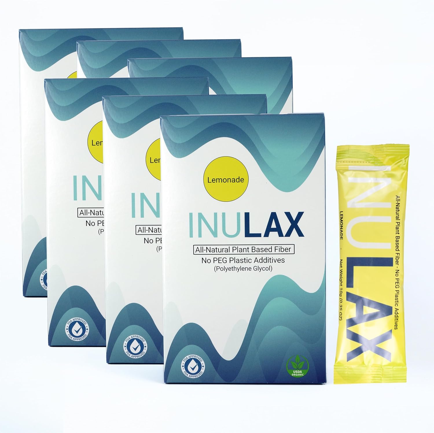 Amazon.com: Inulax All-Natural Plant Based Fiber for Digestive Health ...