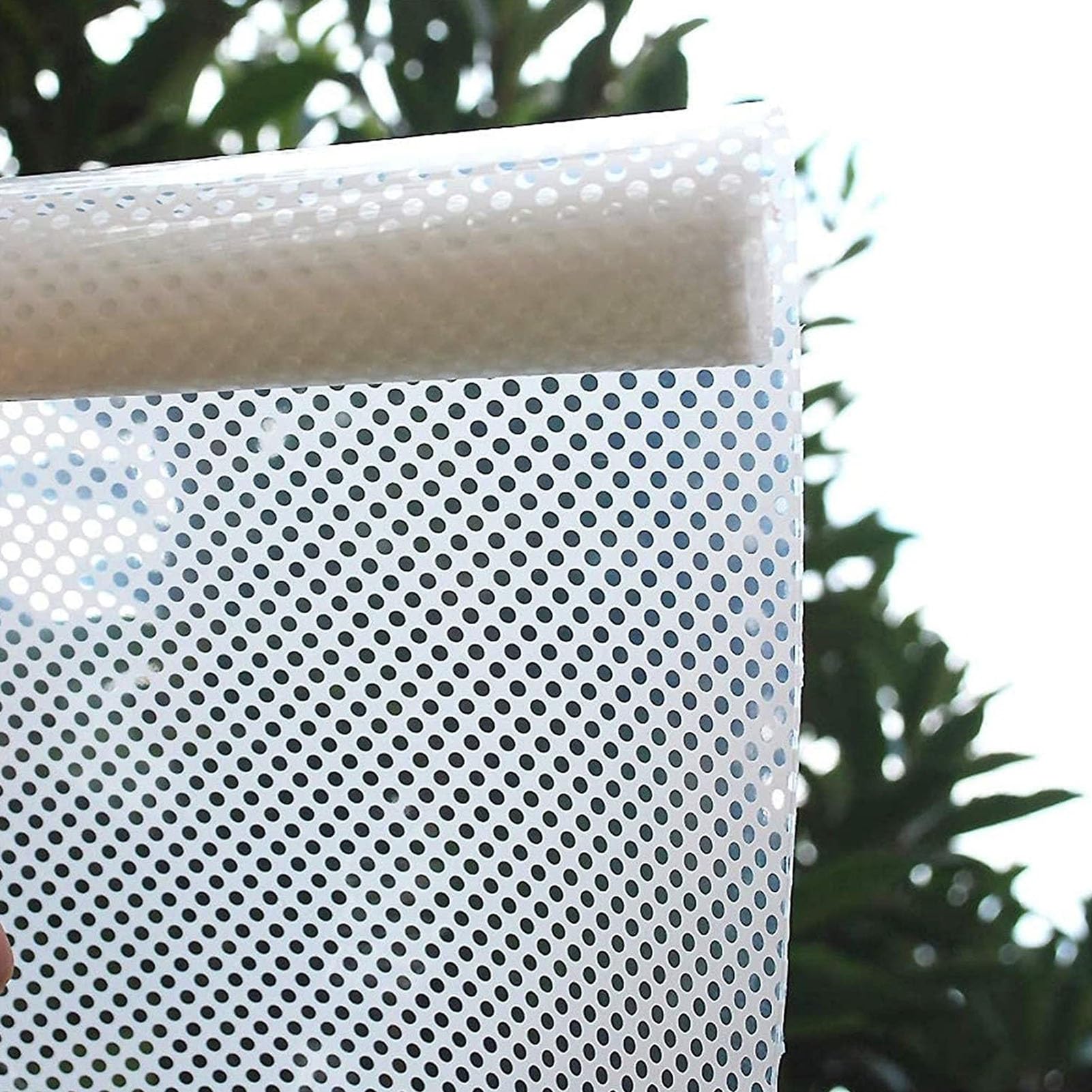 Amazon.com: One-Way Vision Perforated Privacy Film Vinyl Window Film ...