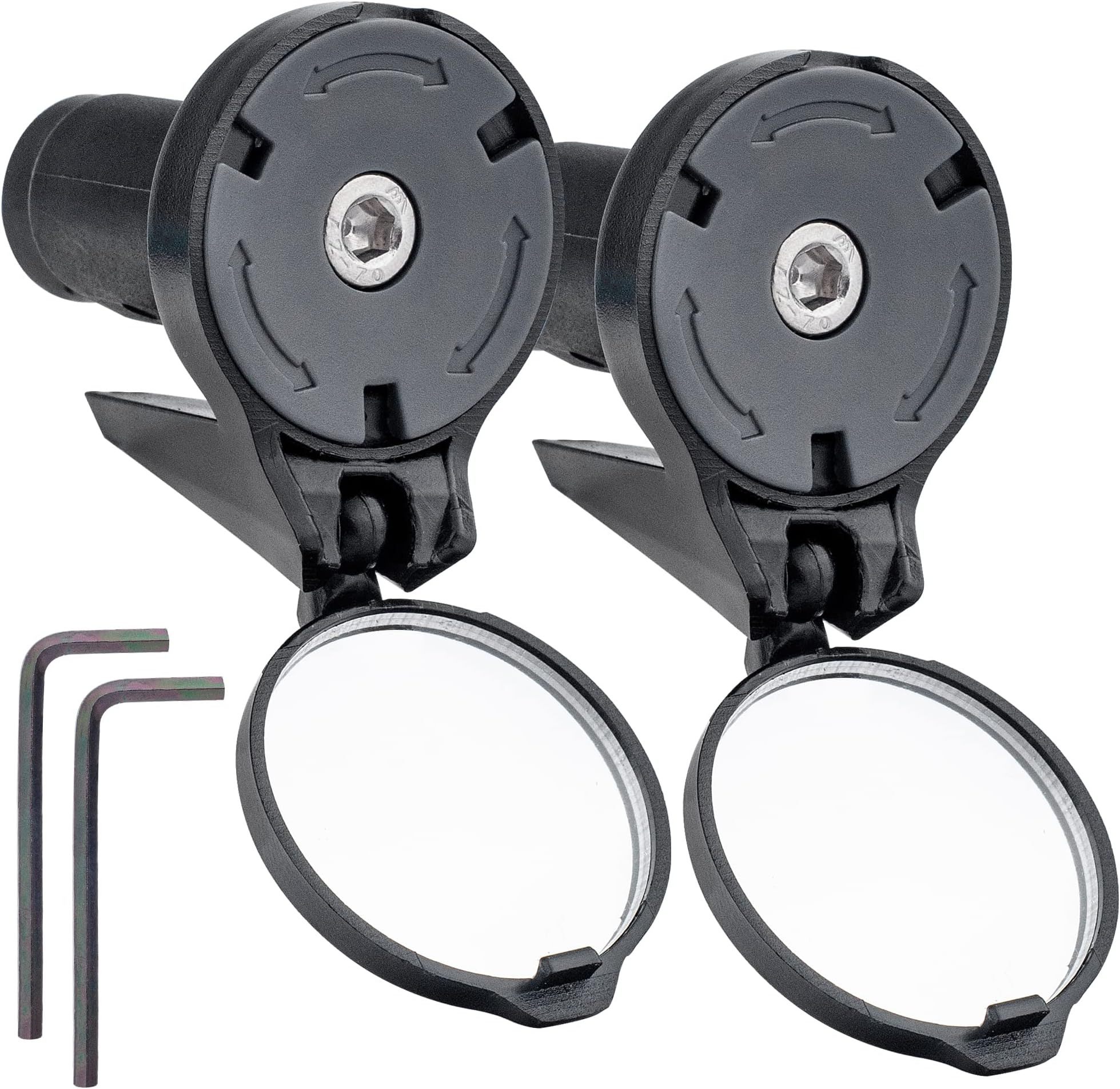 Amazon.com: Bicycle Mirror, 2-Pack Handlebar End Bike Mirror ...