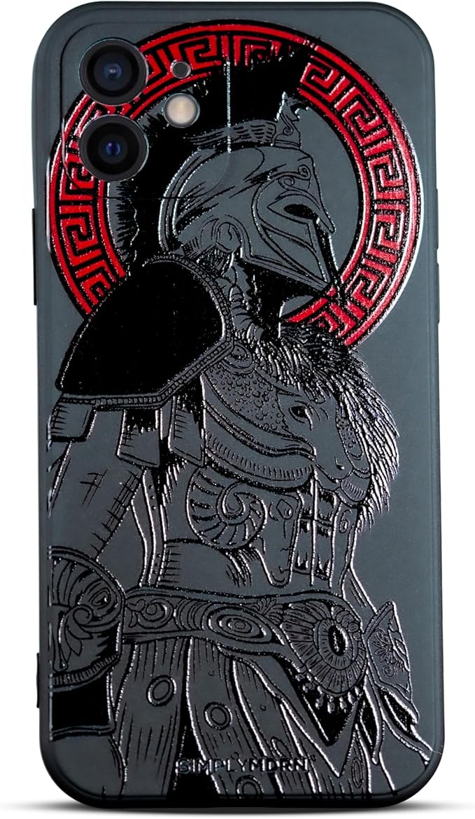 Amazon.com: SIMPLYMDRN Slim for iPhone 11 Case - Warrior Design - Cool ...