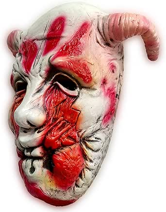 Amazon.com: Scary Movies Infinity Horror Pool Latex Mask Ghost Full ...