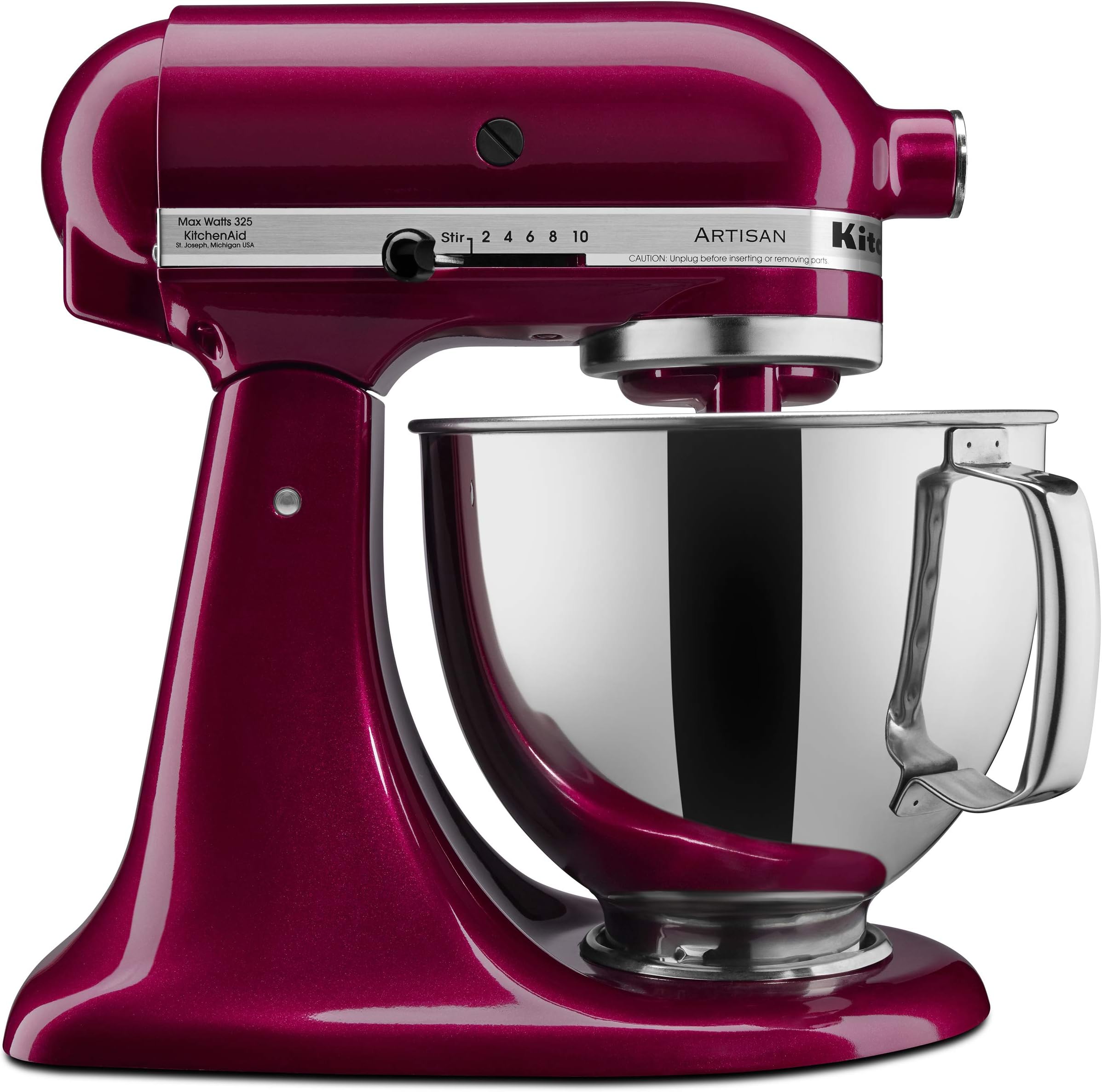 Amazon.com: KitchenAid Artisan Series Stand Mixer, 5 Quart, Feathered ...