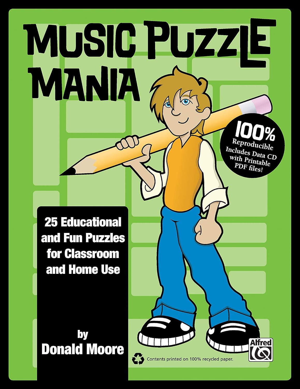 Music Puzzle Mania 25 Educational And Fun Puzzles For Classroom And music-puzzle-mania-25-educational-and-fun-puzzles-for-classroom-and