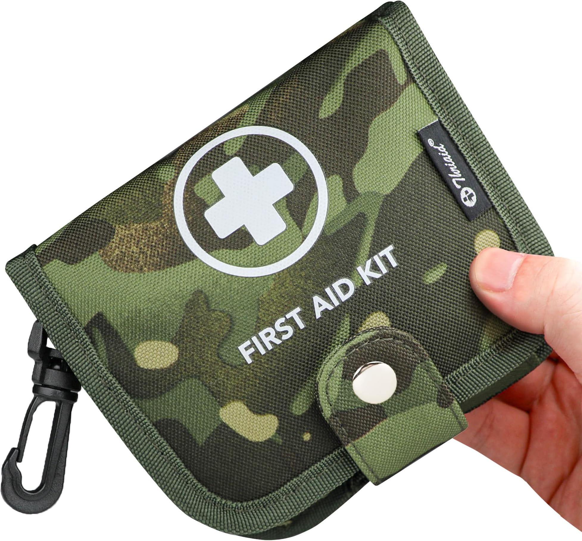 Amazon.com: 100 Pices Survival First Aid Kit Pocket Sized Pouch ...