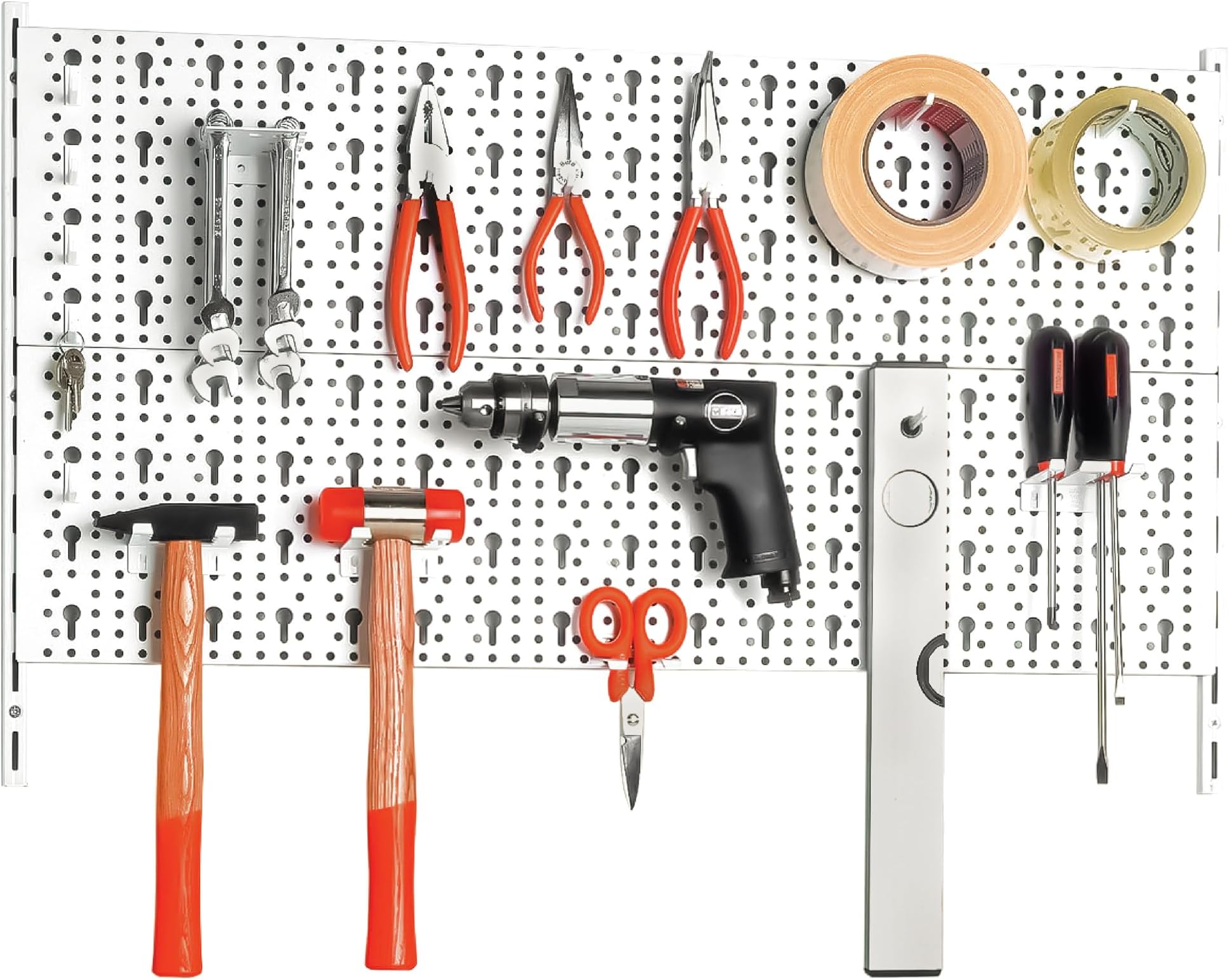 DIY Element System HEIMWERKER ORGANIZER 2 – Metall-Werkzeugwand mit ...