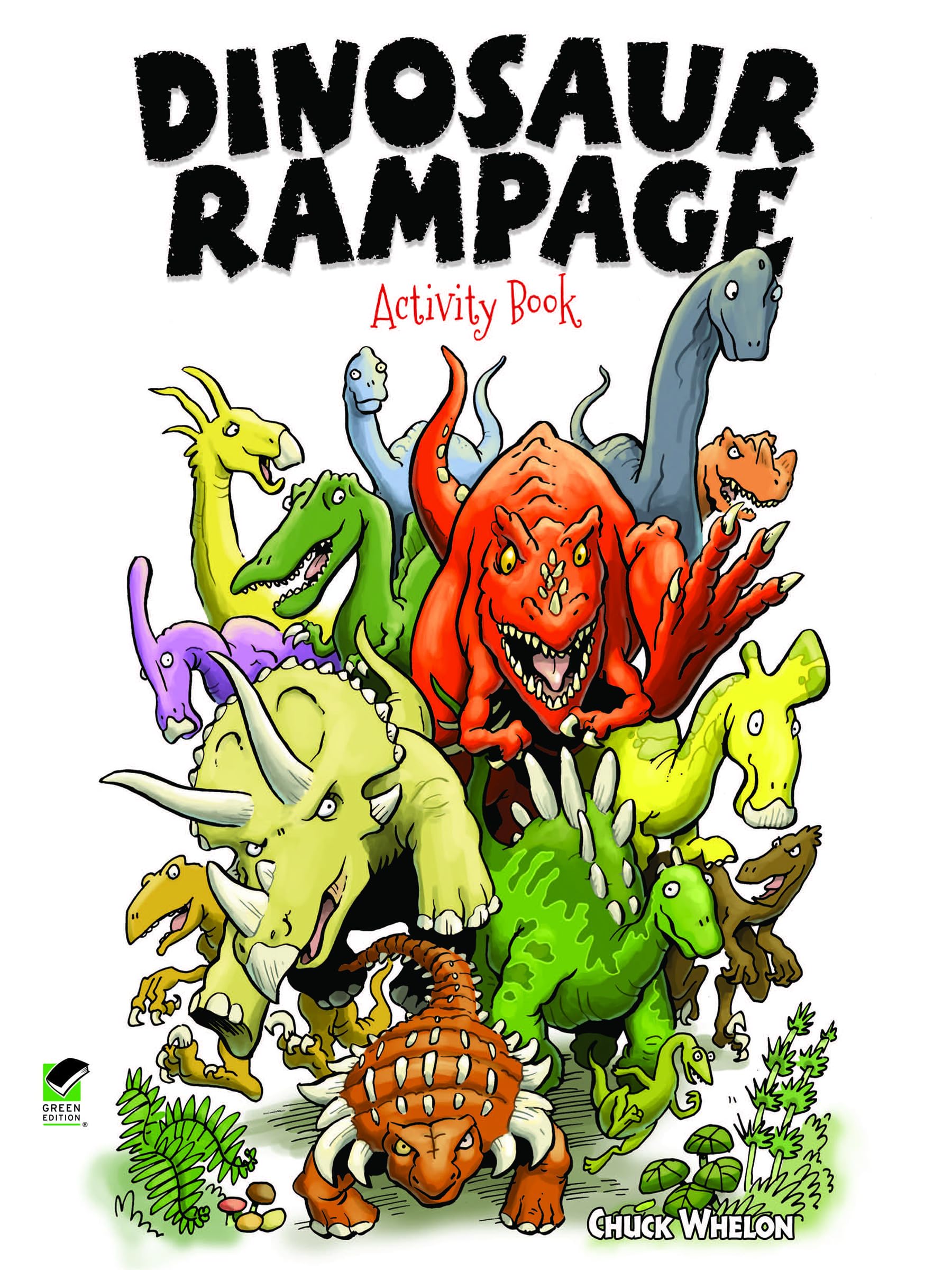 Dinosaur Rampage Activity Book (Dover Kids Activity Books: Dinosaurs ...