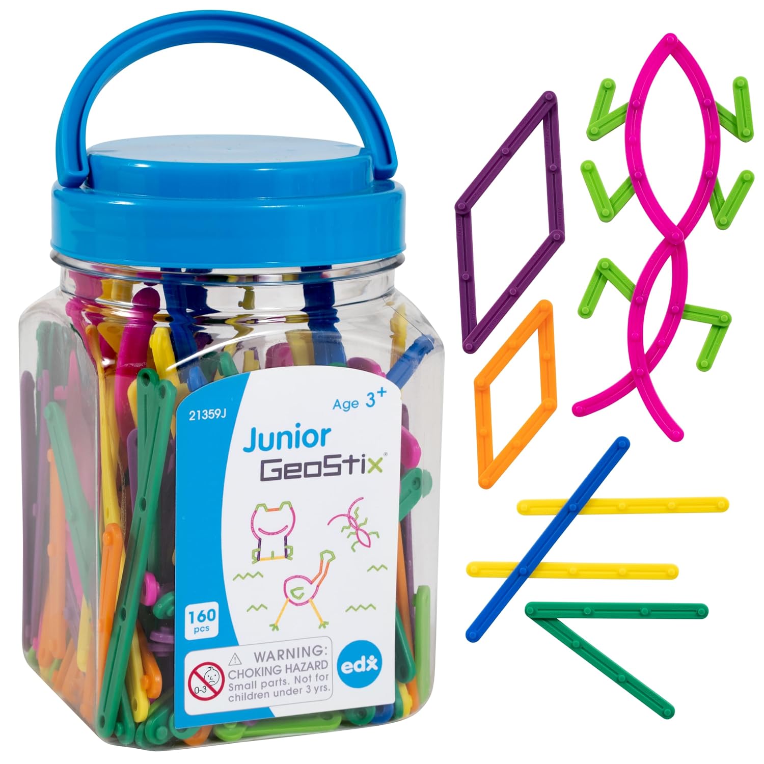 edxeducation - 21359 Junior GeoStix - Mini Jar Set Oman | Ubuy