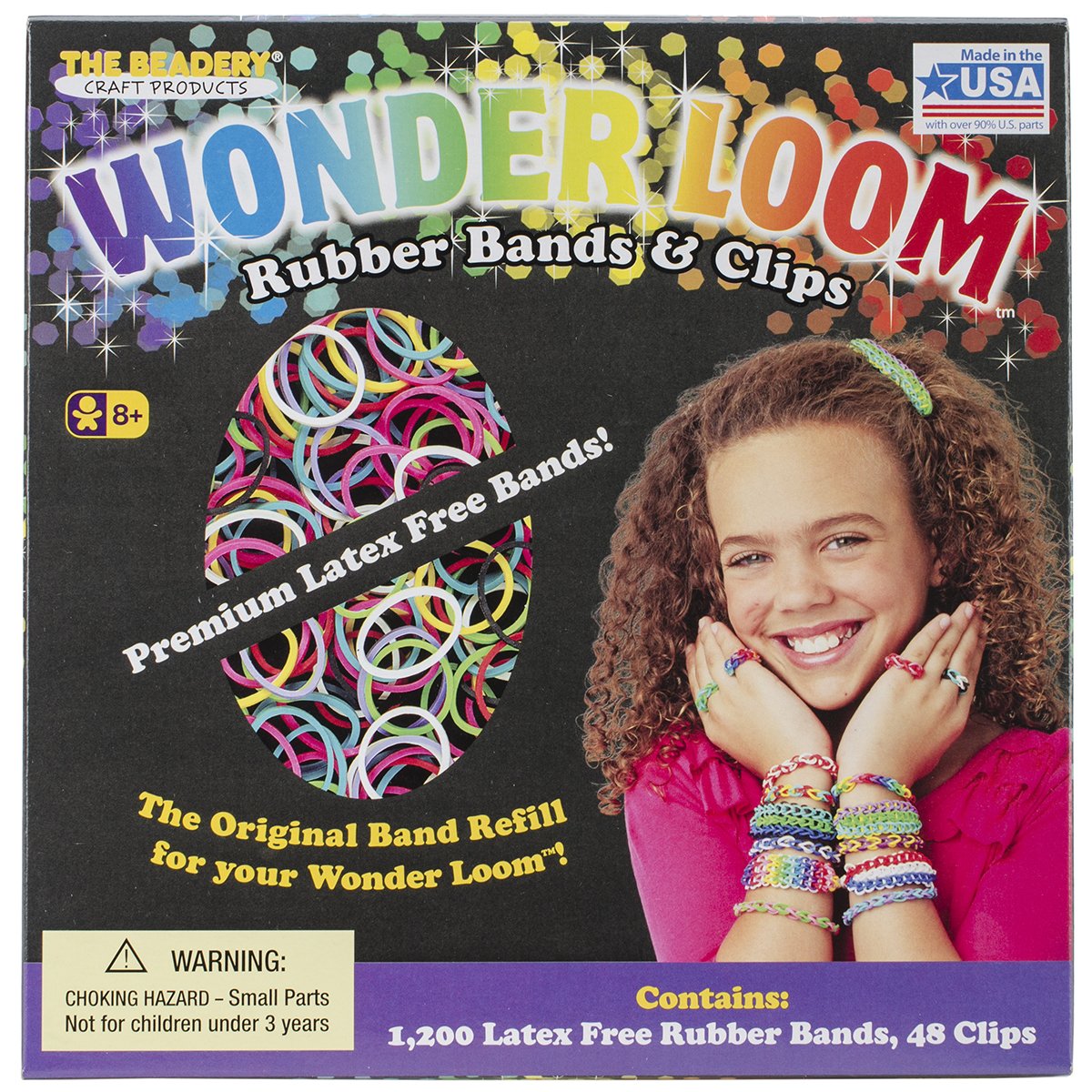 Amazon.com: The Beadery Wonder Loom Refill Kit : Office Products