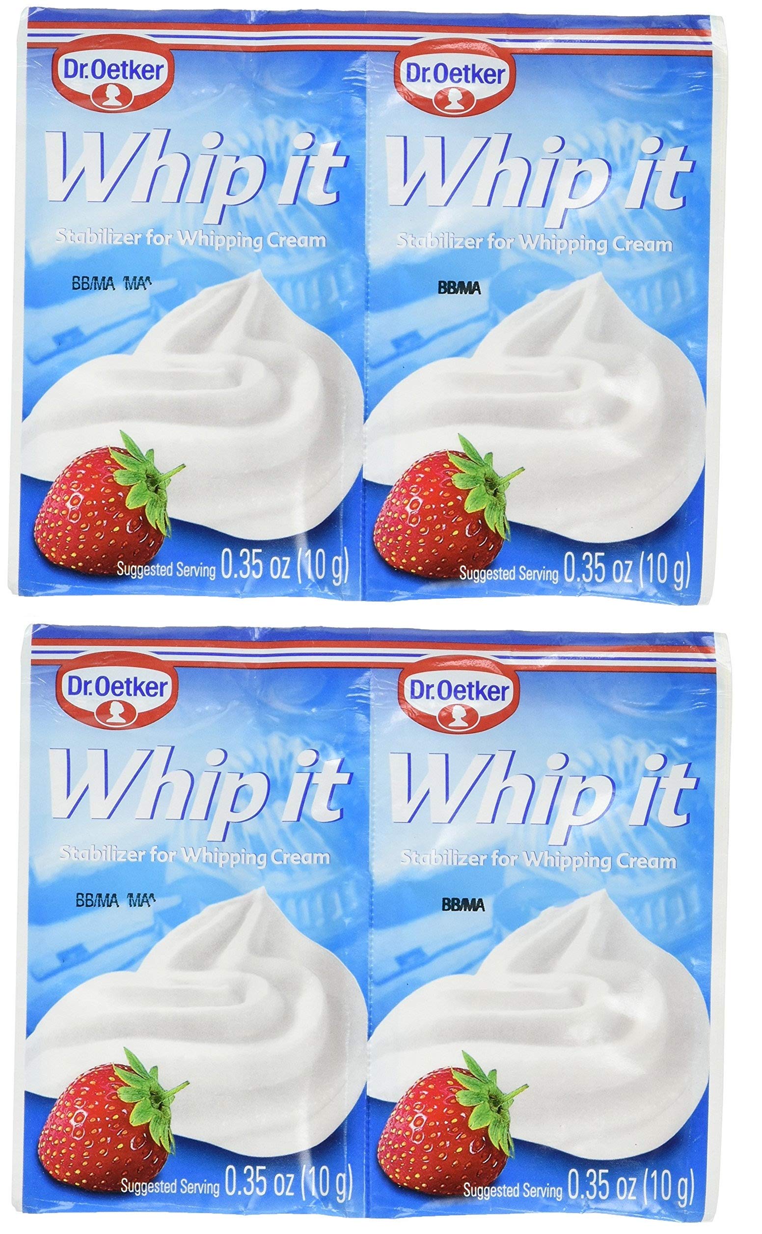 Buy Dr Oetker Whip It Stabilizer For Whipping Cream 0 35oz Packets