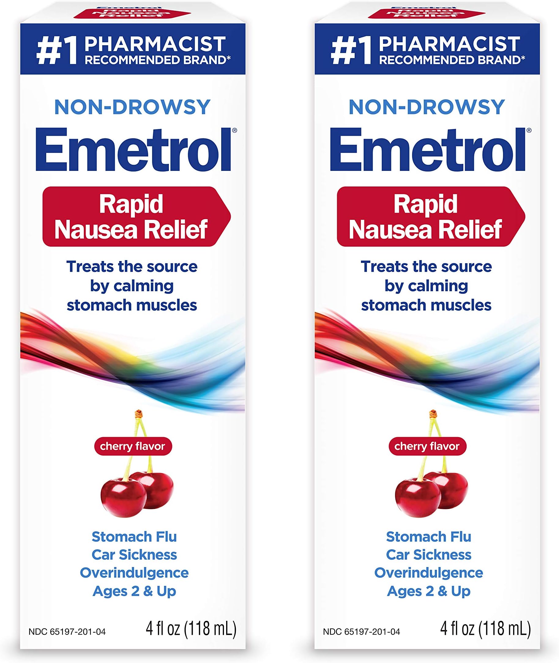 Amazon.com: Emetrol Non-Drowsy Nausea Relief - Liquid Nausea Medicine ...