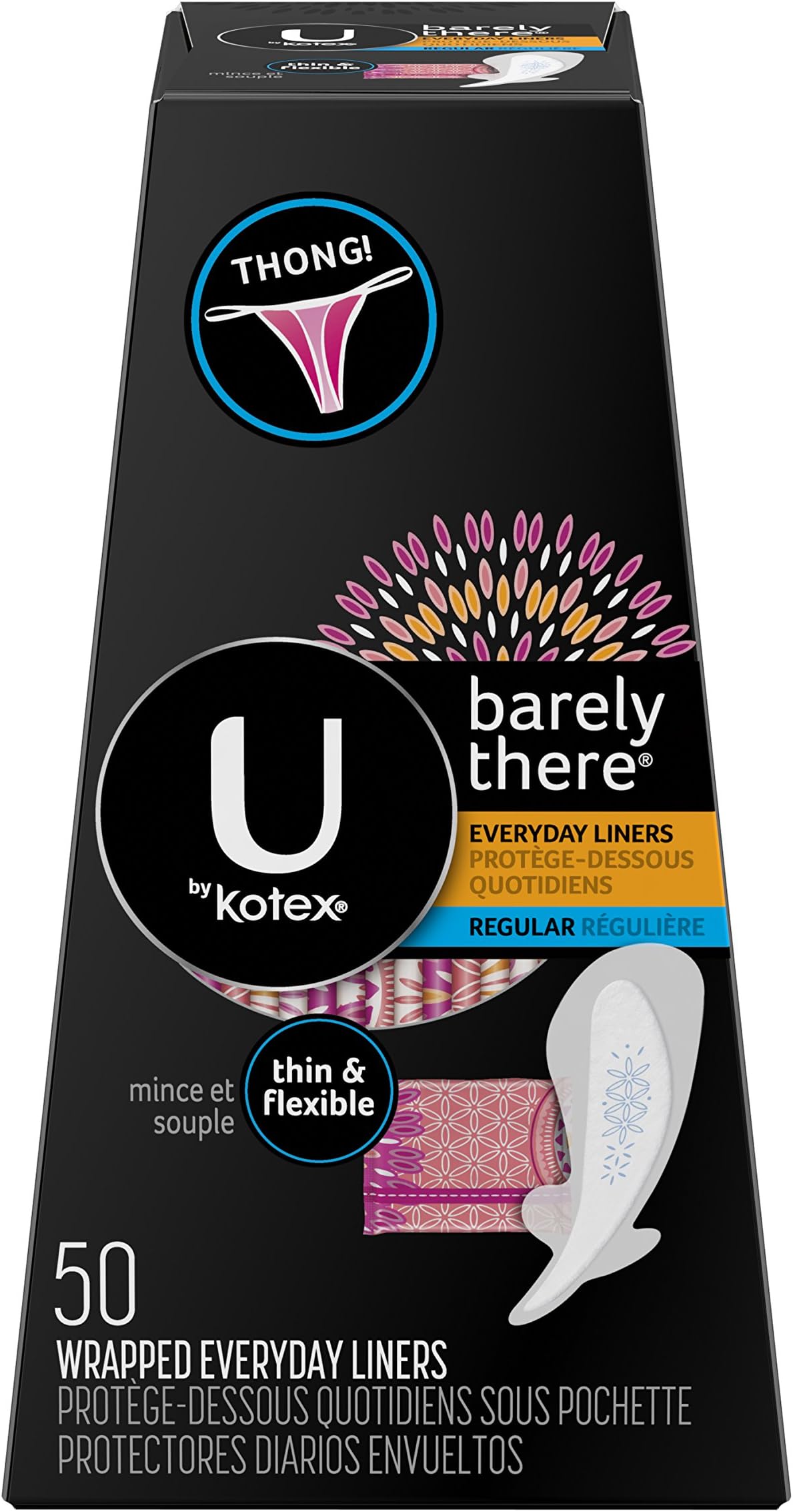 Kotex Barely There Thong Liners