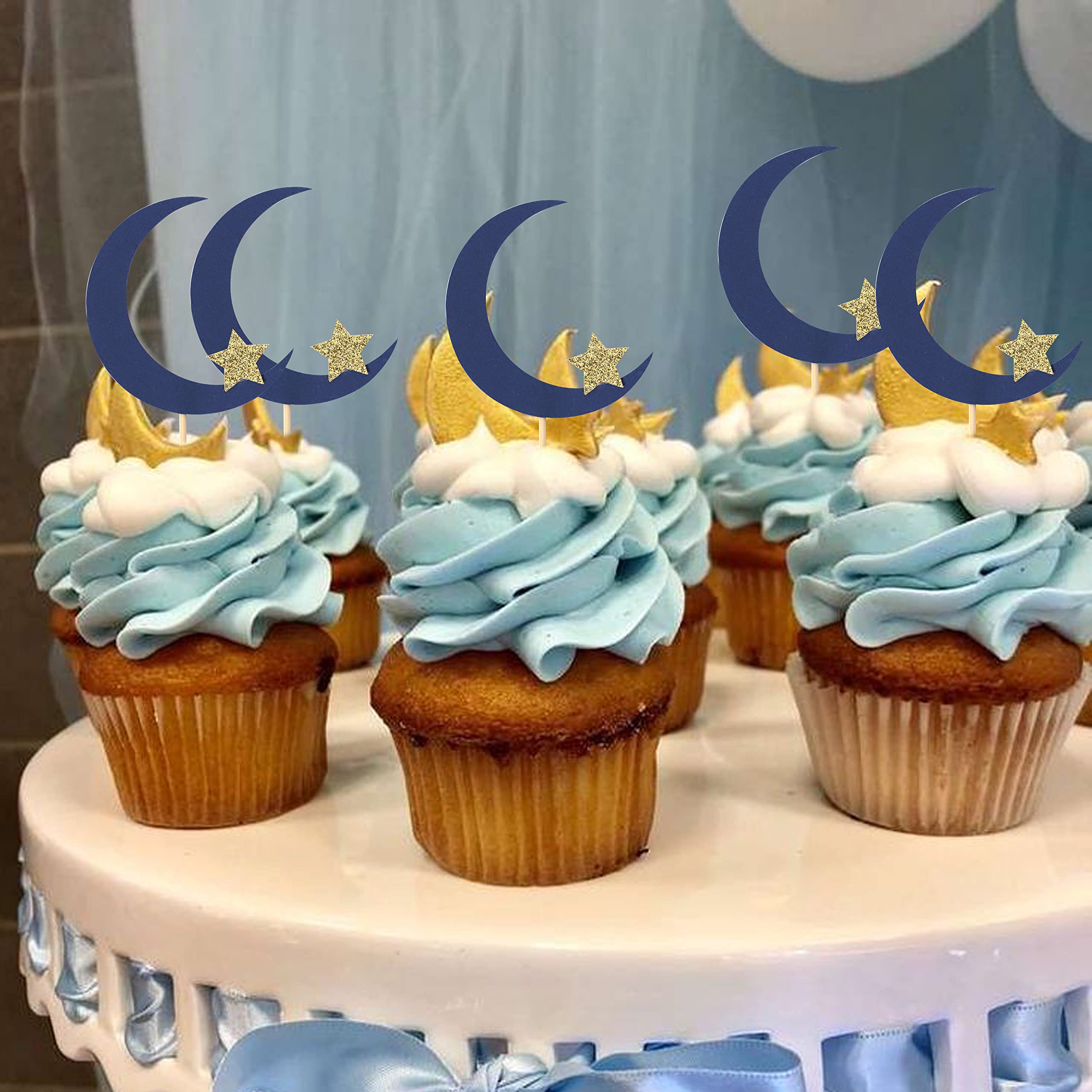 Moon And Stars Cupcakes