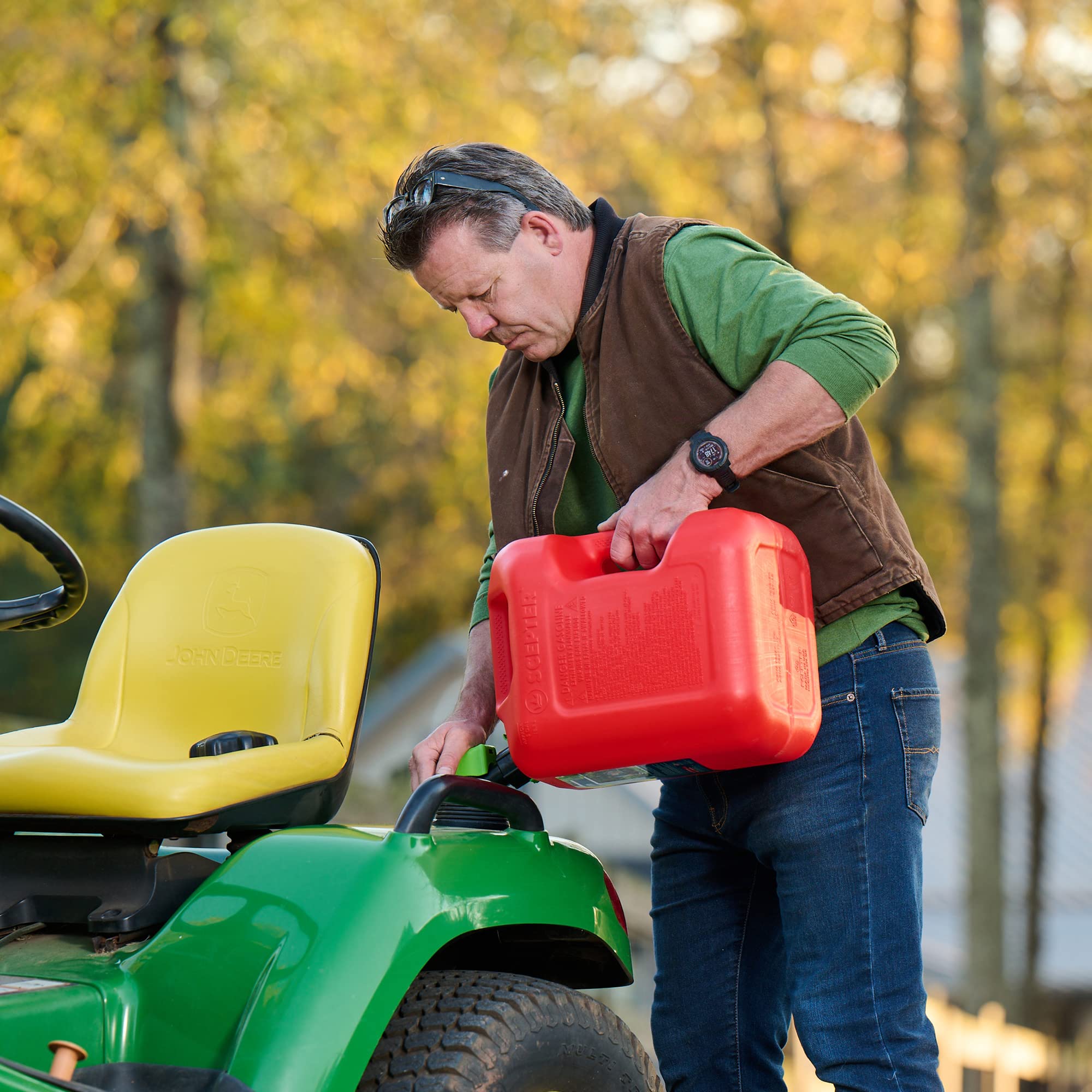Snapklik.com : Scepter SmartControl Plastic Dual Handle 5 Gal Gasoline ...