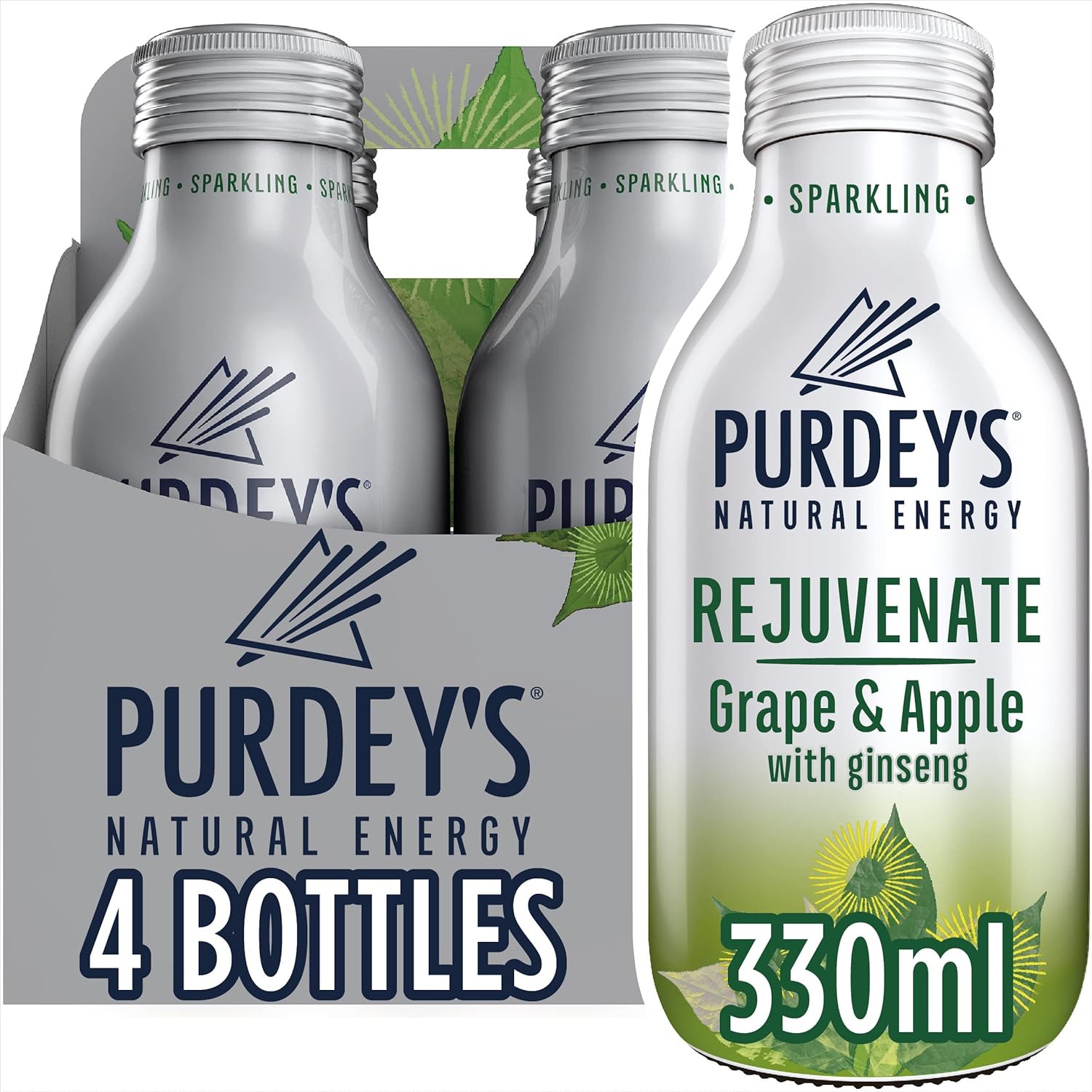 Purdey's Rejuvenate Grape and Apple Multivitamin Energy Drink With ...