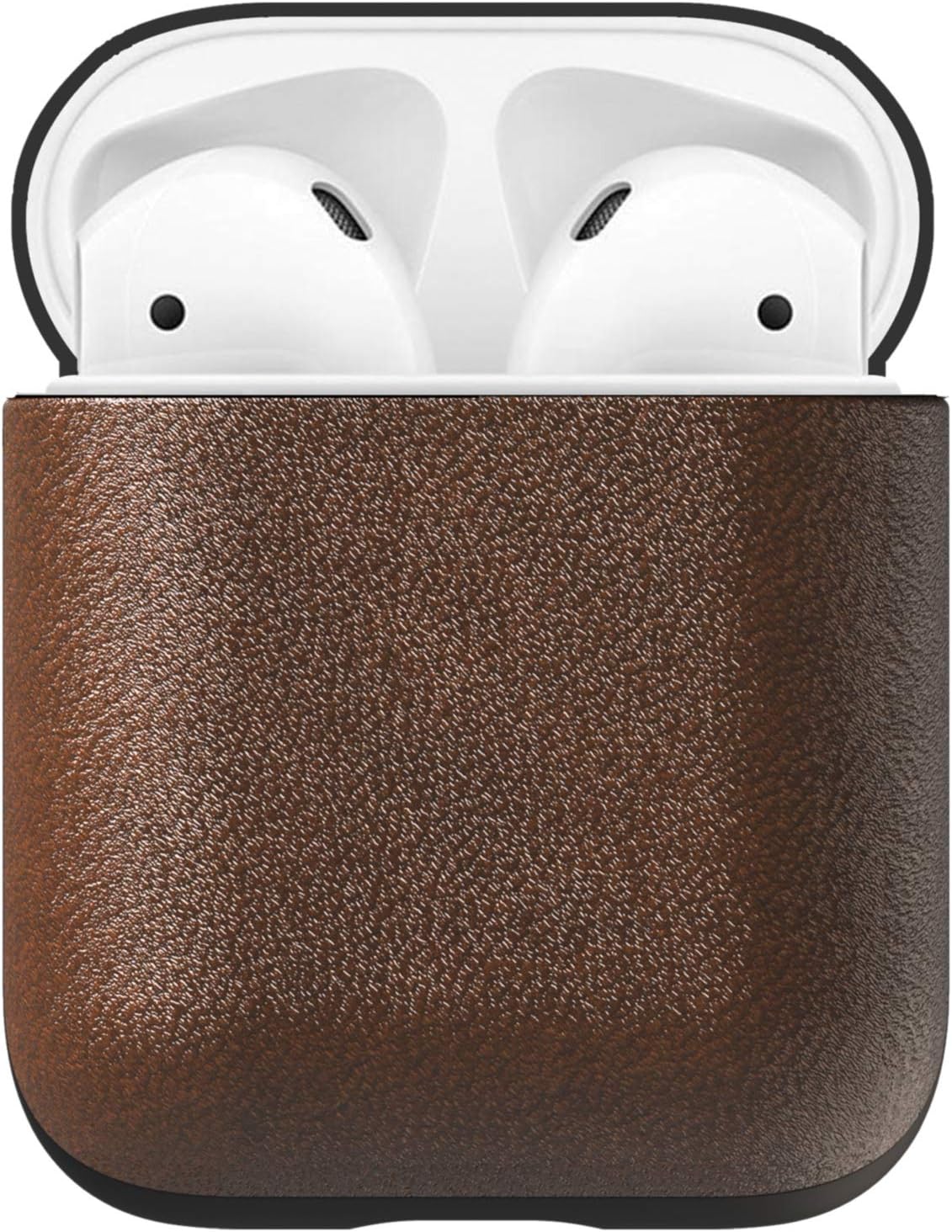Amazon.com: Nomad Airpods Case | Rustic Brown Horween Leather (Does not ...