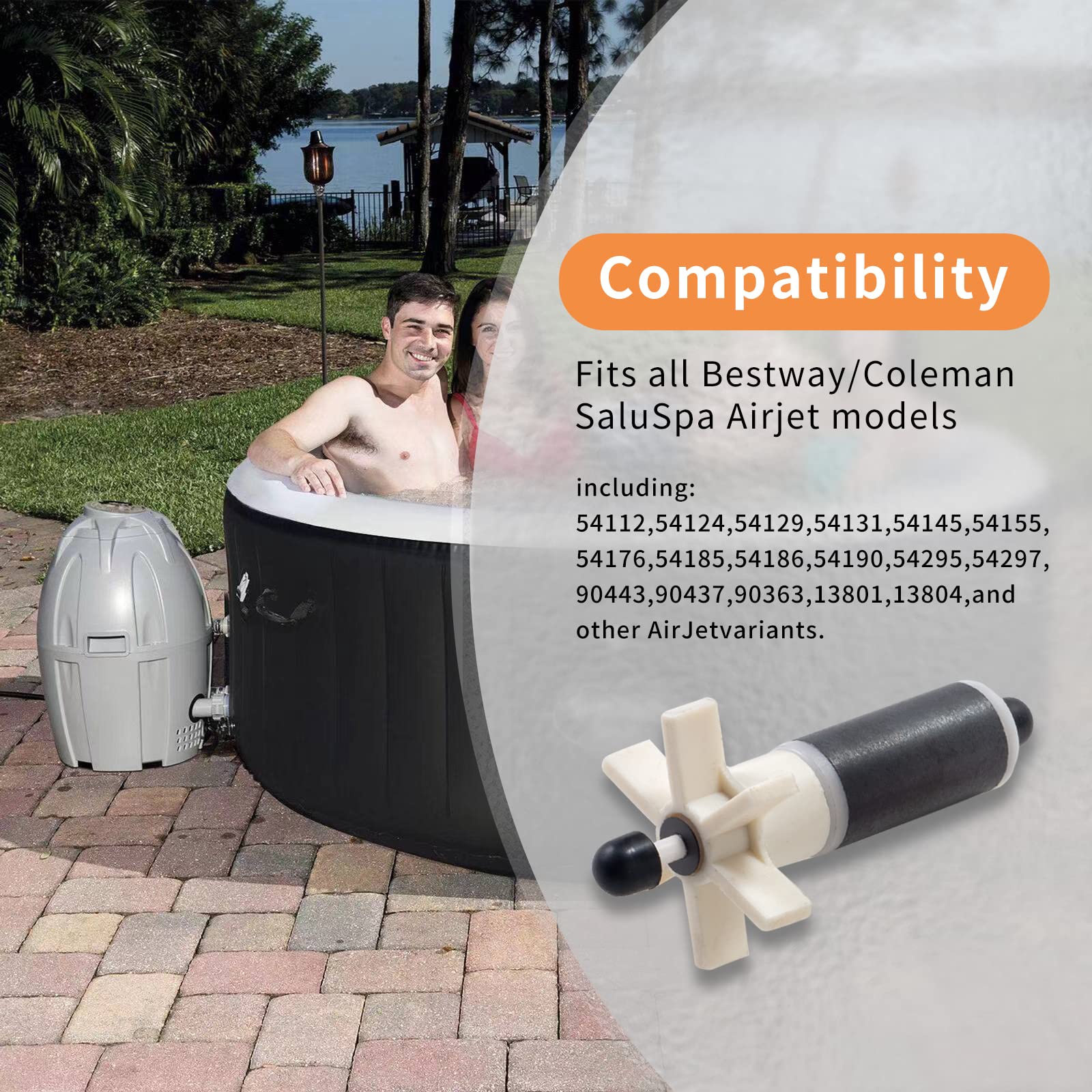 Saluspa Accessories Jzenol Replacement #P4071, #58113 Hot Tub Water ...