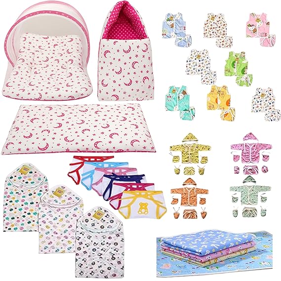 Infantbond 56 in 1 Baby Products All New Born Combo|Baby Essentials ...