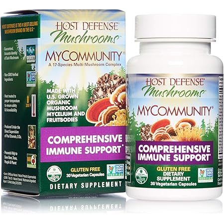 Amazon.com: Host Defense, MyCommunity Capsules, Advanced Immune Support ...