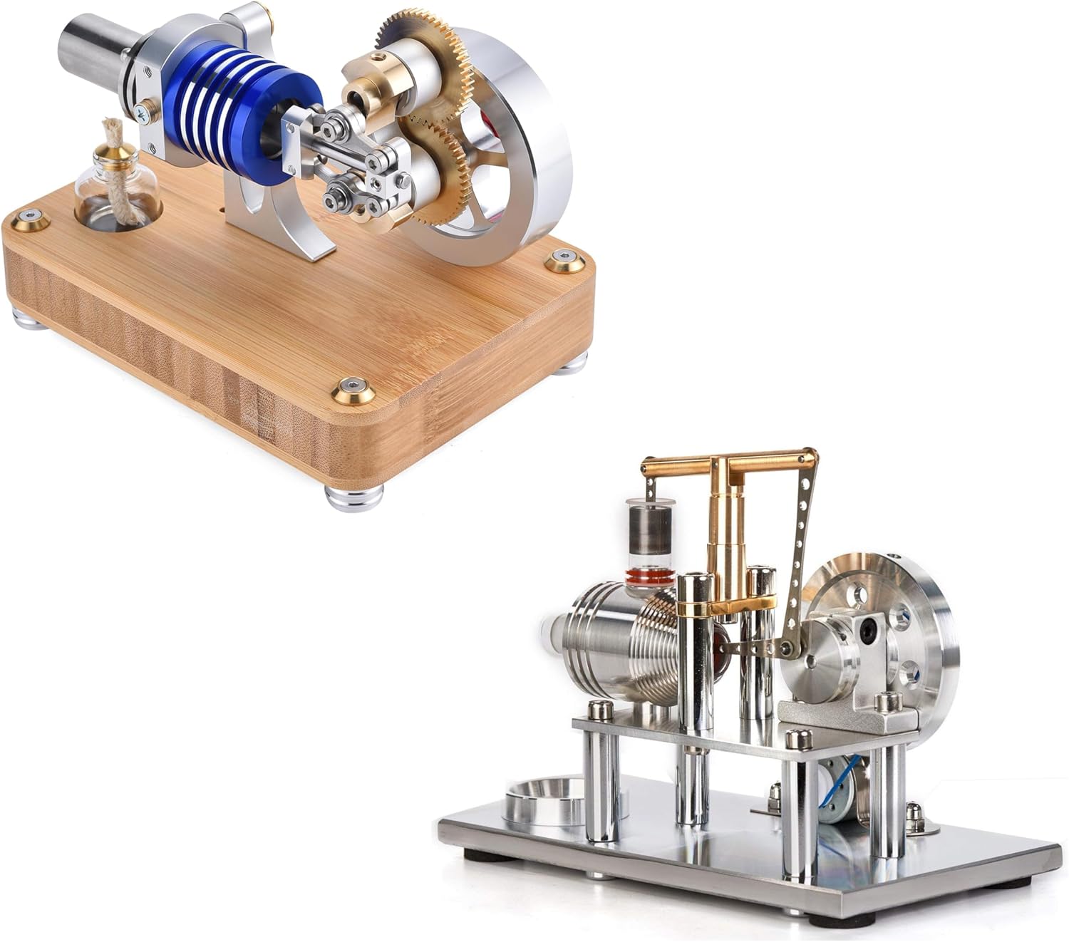 Amazon.com: Sunnytech Hot Air Stirling Engine Motor Generator Education ...