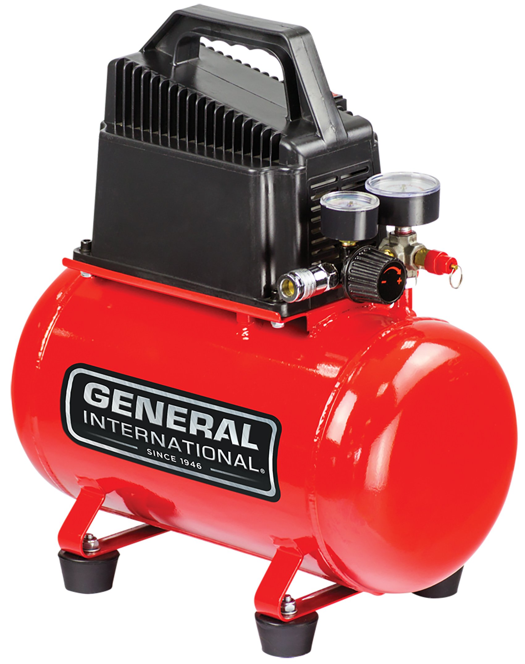 General International Electric Air Compressor 1 3 Hp 3 Gallon ...