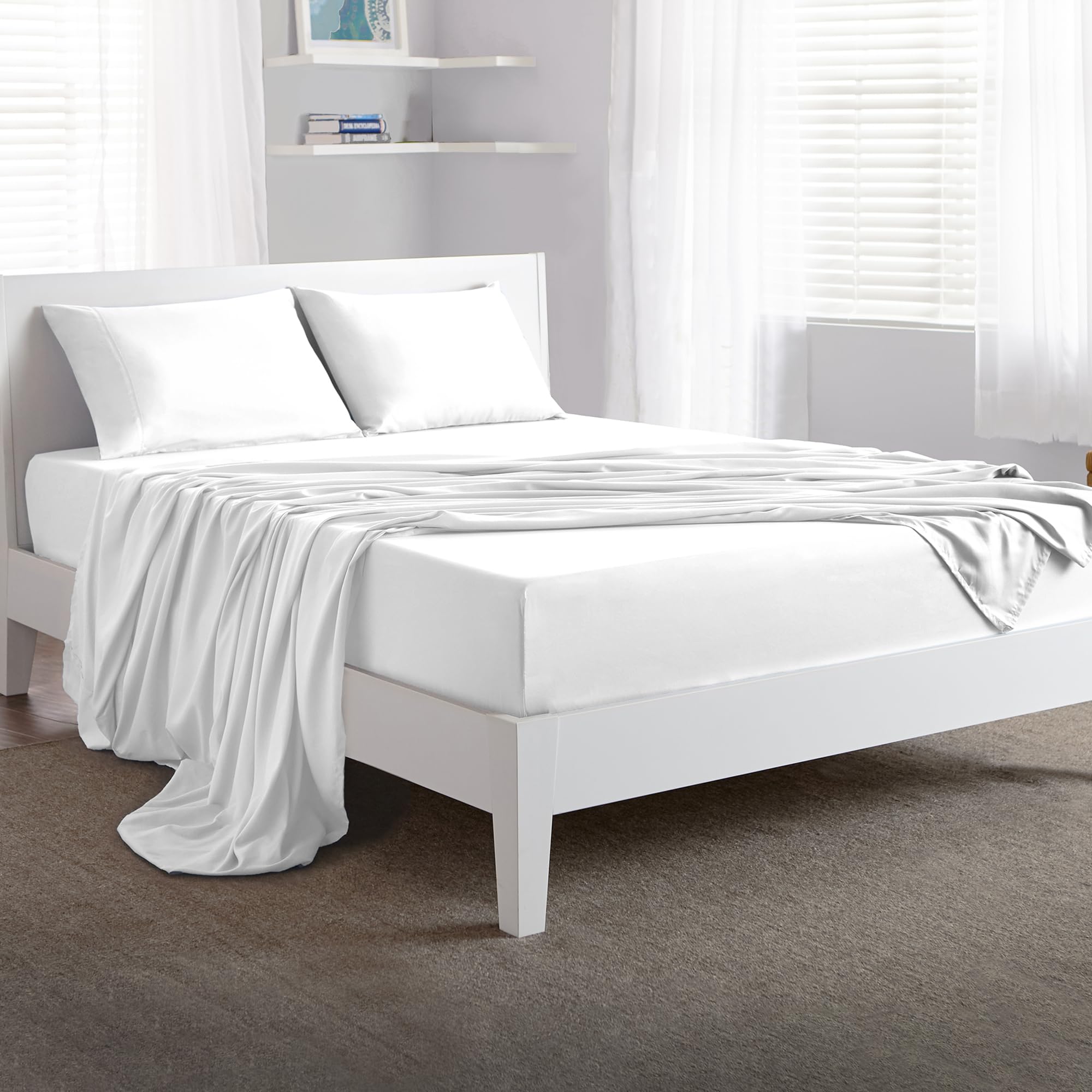 Amazon.com: Bedgear Basic Bed Sheet Set - Lightweight and Breathable ...