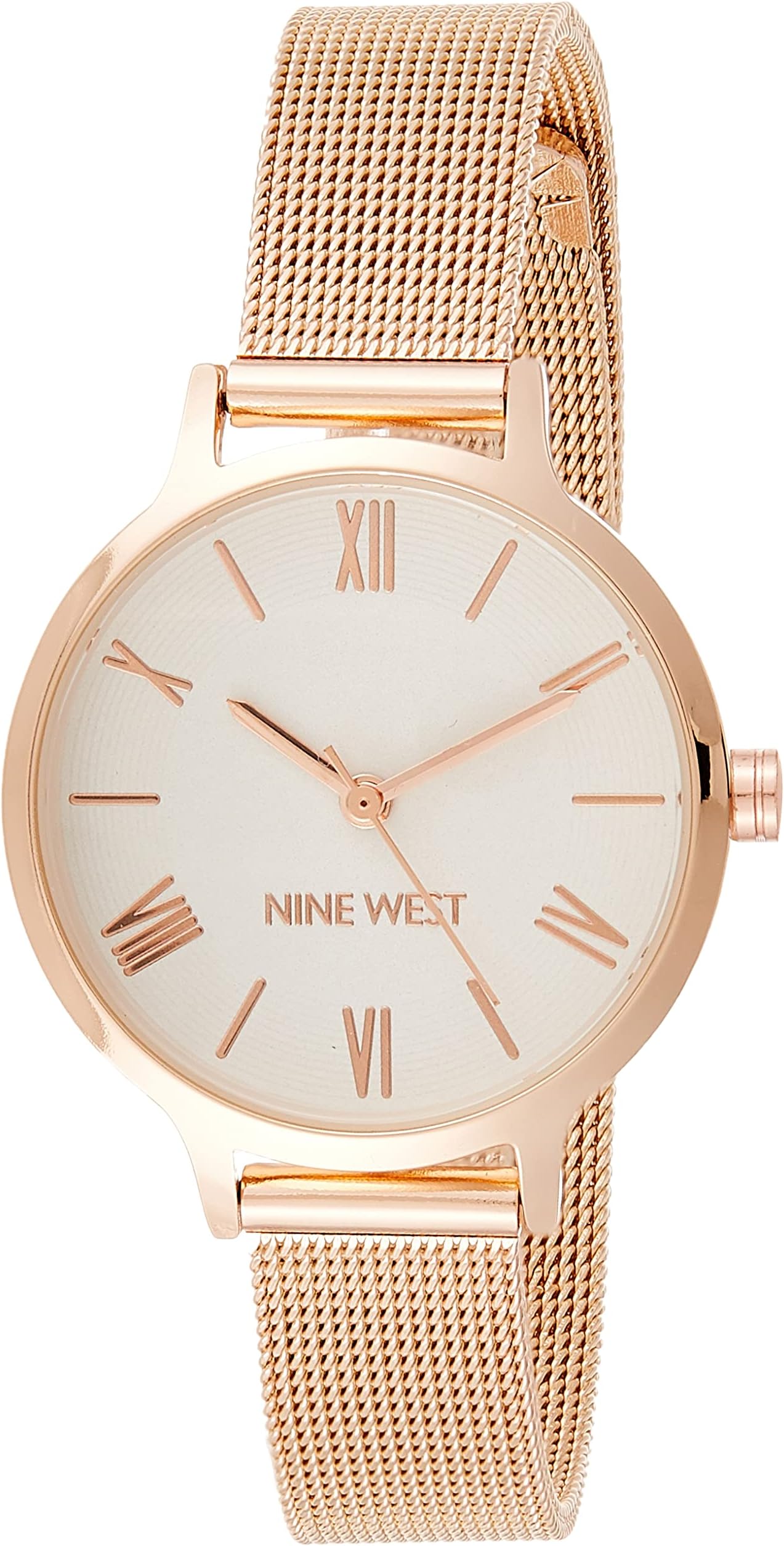 Nine West Women's Mesh Bracelet Watch : Amazon.ae: Fashion
