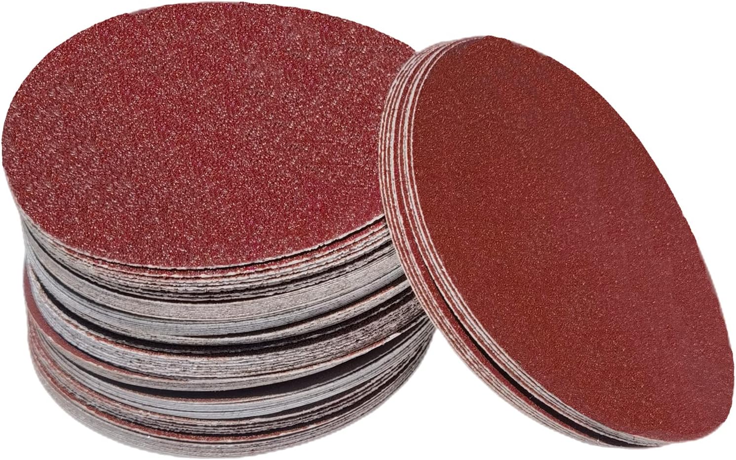 Amazon.com: 3M Stikit Red Abrasive Sanding Discs, 01108, No Hole, 6 in ...