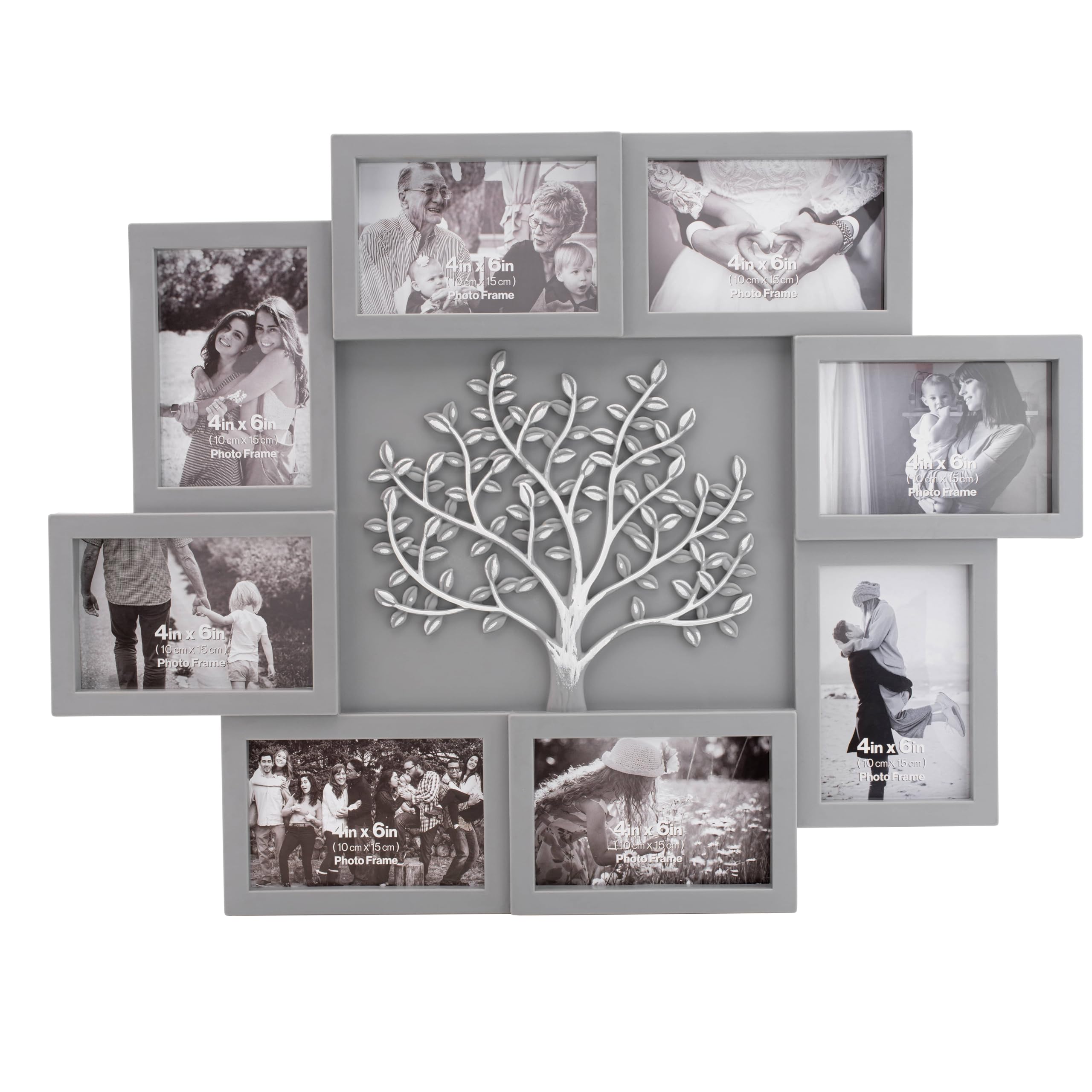 Black Family Tree Collages Family Tree Wall Décor With Frames
