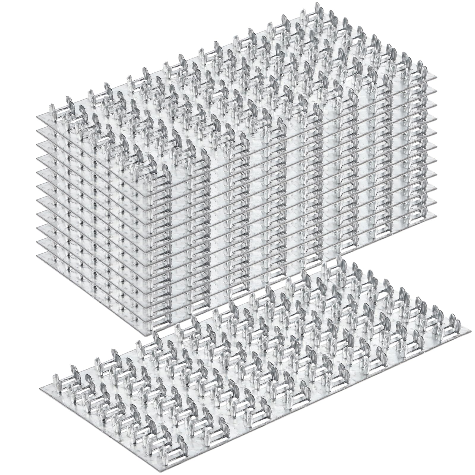 Amazon.com: MOZCORN Truss Plate 4x8 Pronged Truss Plates with Nail ...