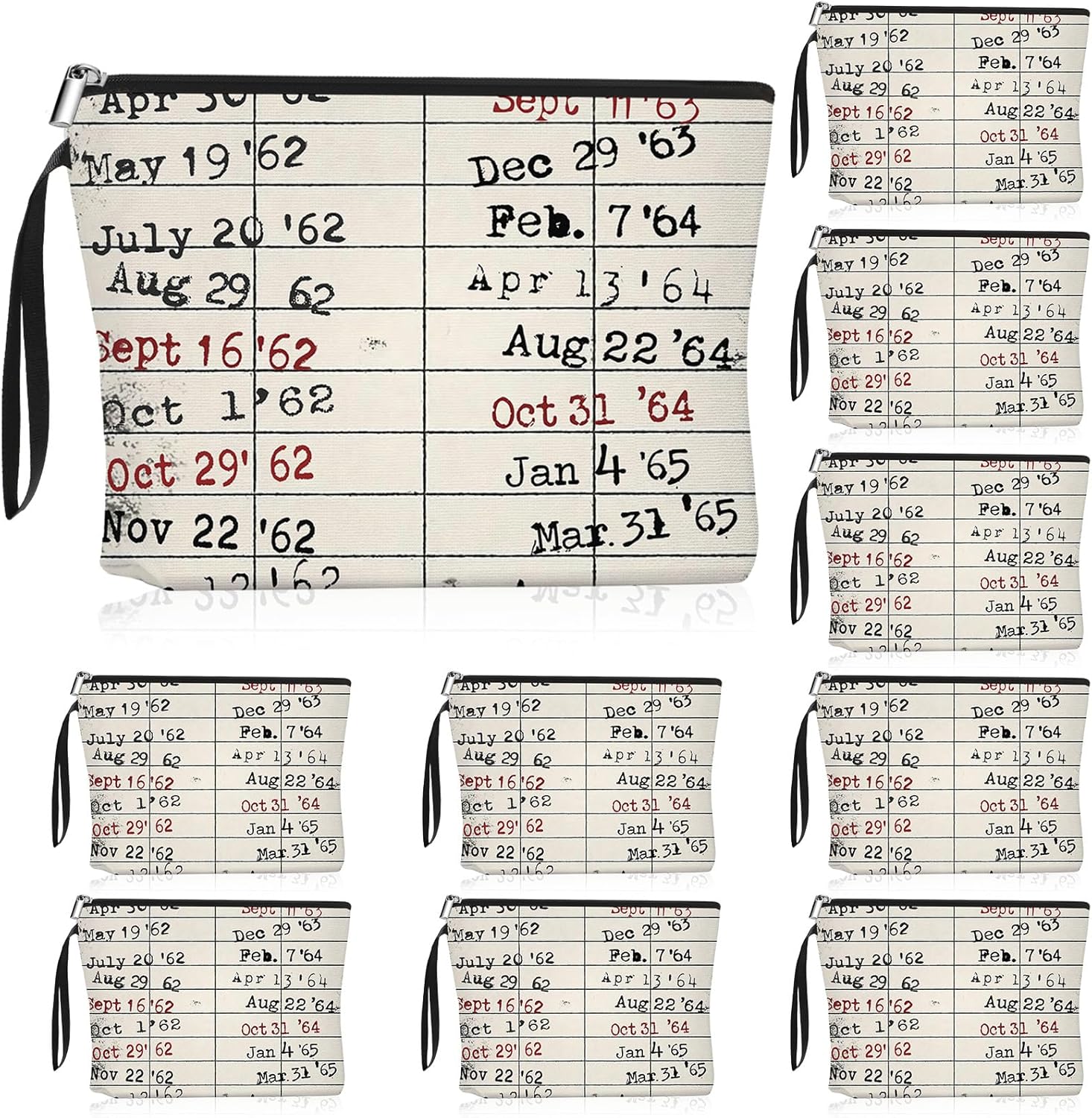 Amazon.com: Sieral 10 Pcs Library Book Club Gifts Bookish Pouch Book ...