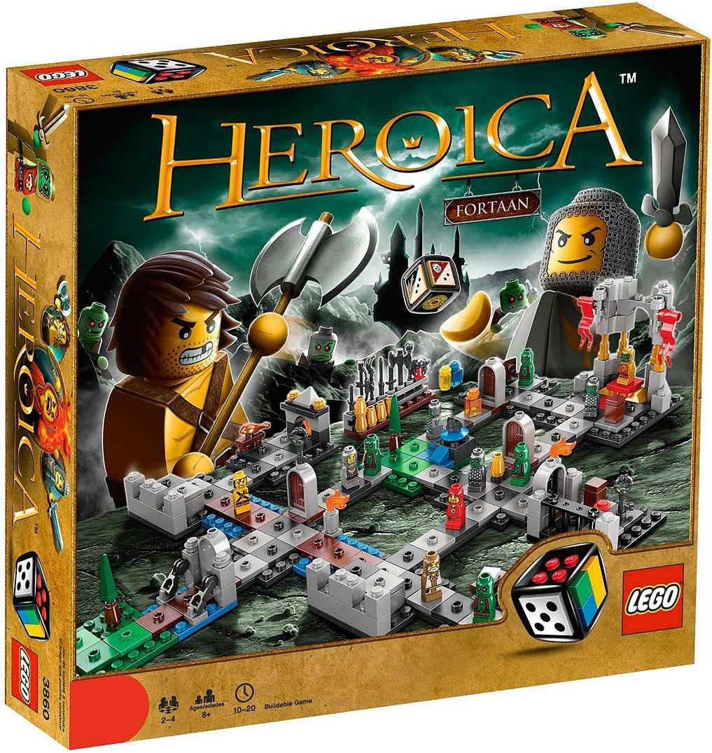 LEGO Spiele 3860 Heroica - die Festung Fortaan