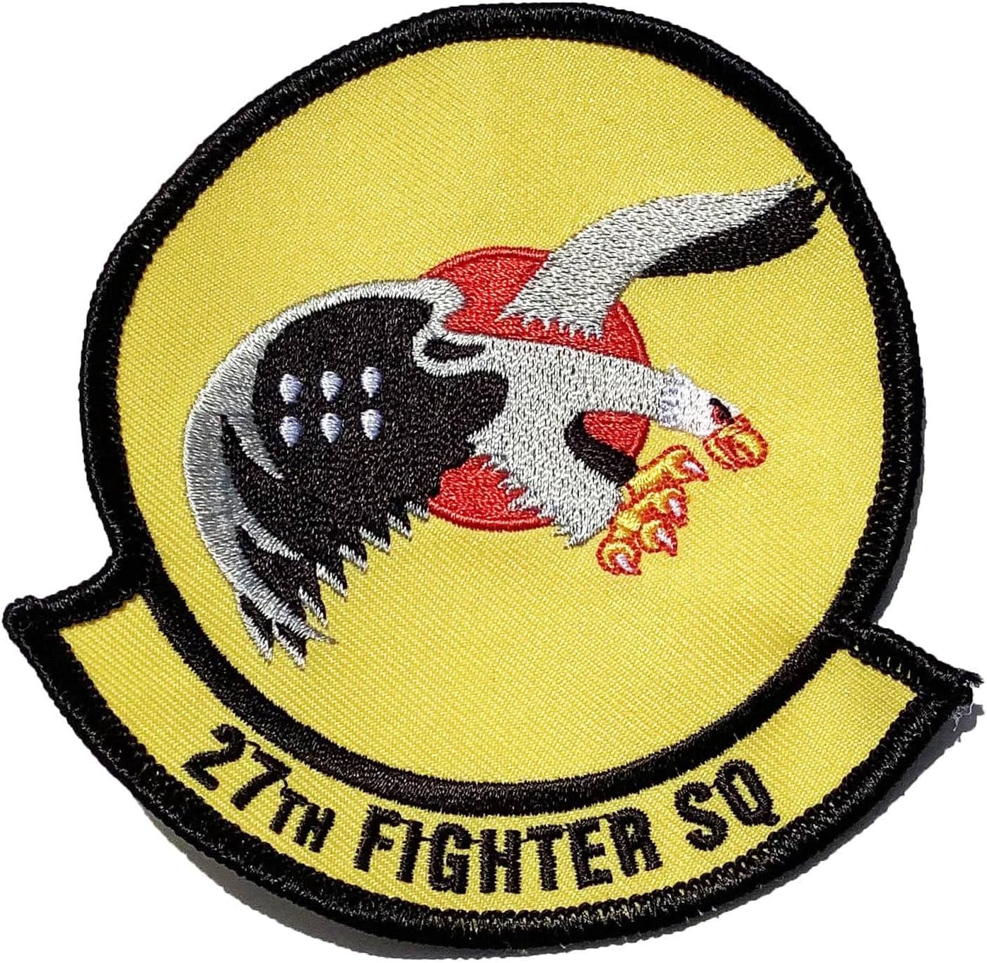 Amazon.com: 27th Fighter Squadron Patch – Sew On : Clothing, Shoes ...