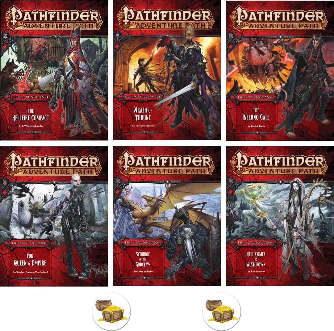 Amazon.co.jp: AMA Pathfinder Complete Adventure Path Hell's Vengeance 1 ...