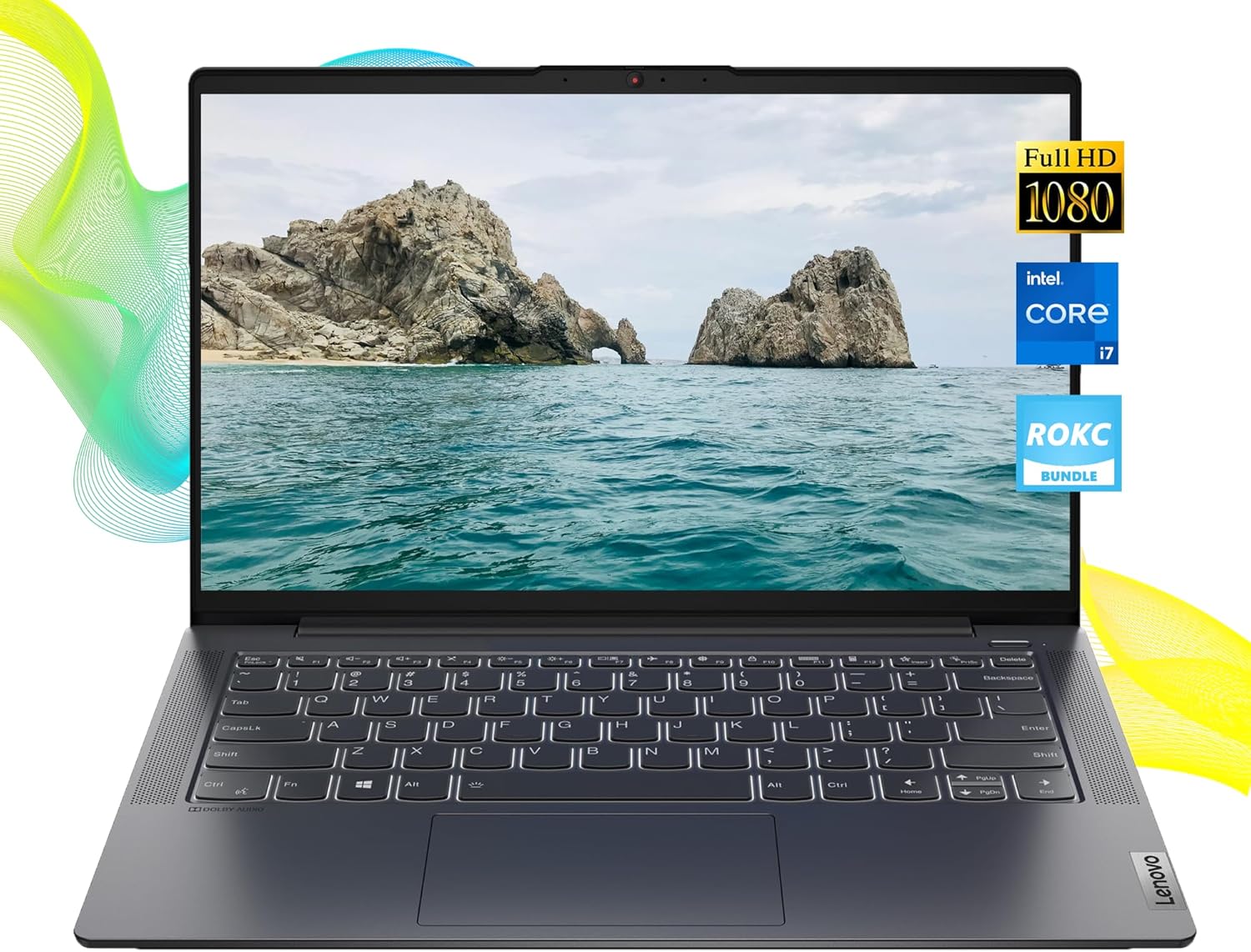 Amazon.com: Lenovo Laptop Computer, 14" FHD Ideapad Laptops, Intel Core ...