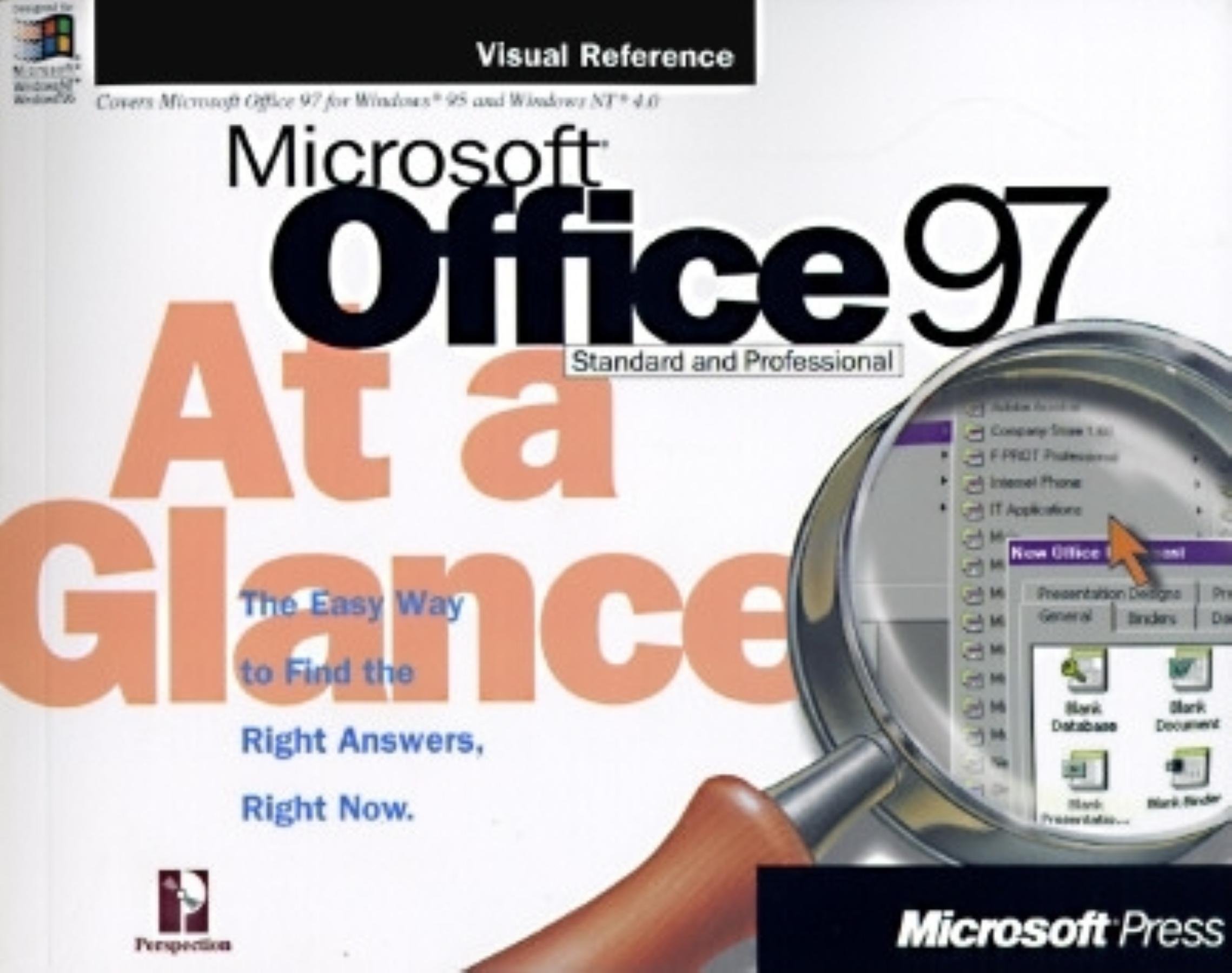 Microsoft Office 97 at a Glance: Steve Johnson: 9781572313651: Amazon ...