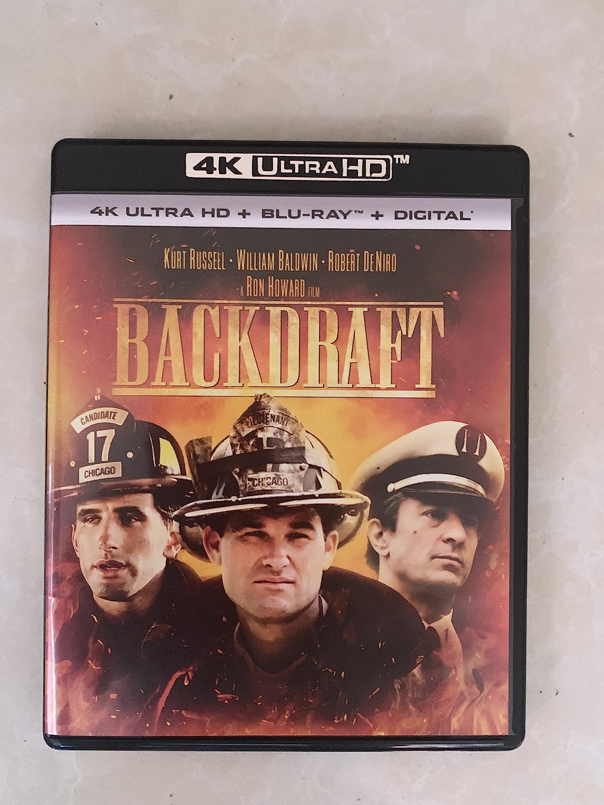 Backdraft [4K UHD] [Blu-ray] : Kurt Russell, Robert De Niro, William ...