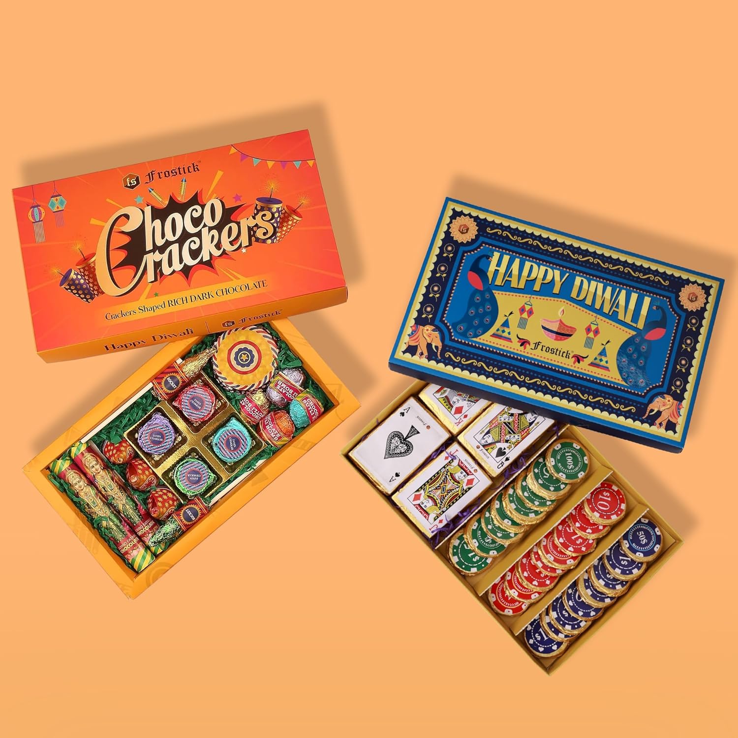 Frostick Diwali Hamper Set | Combo of Cracker Shaped Chocolates And ...