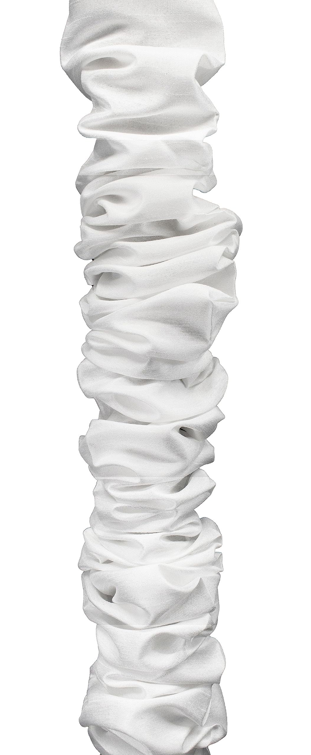 Meriville 5 Foot Silk Fabric Chandelier Chain Cord Cover with Velcro ...