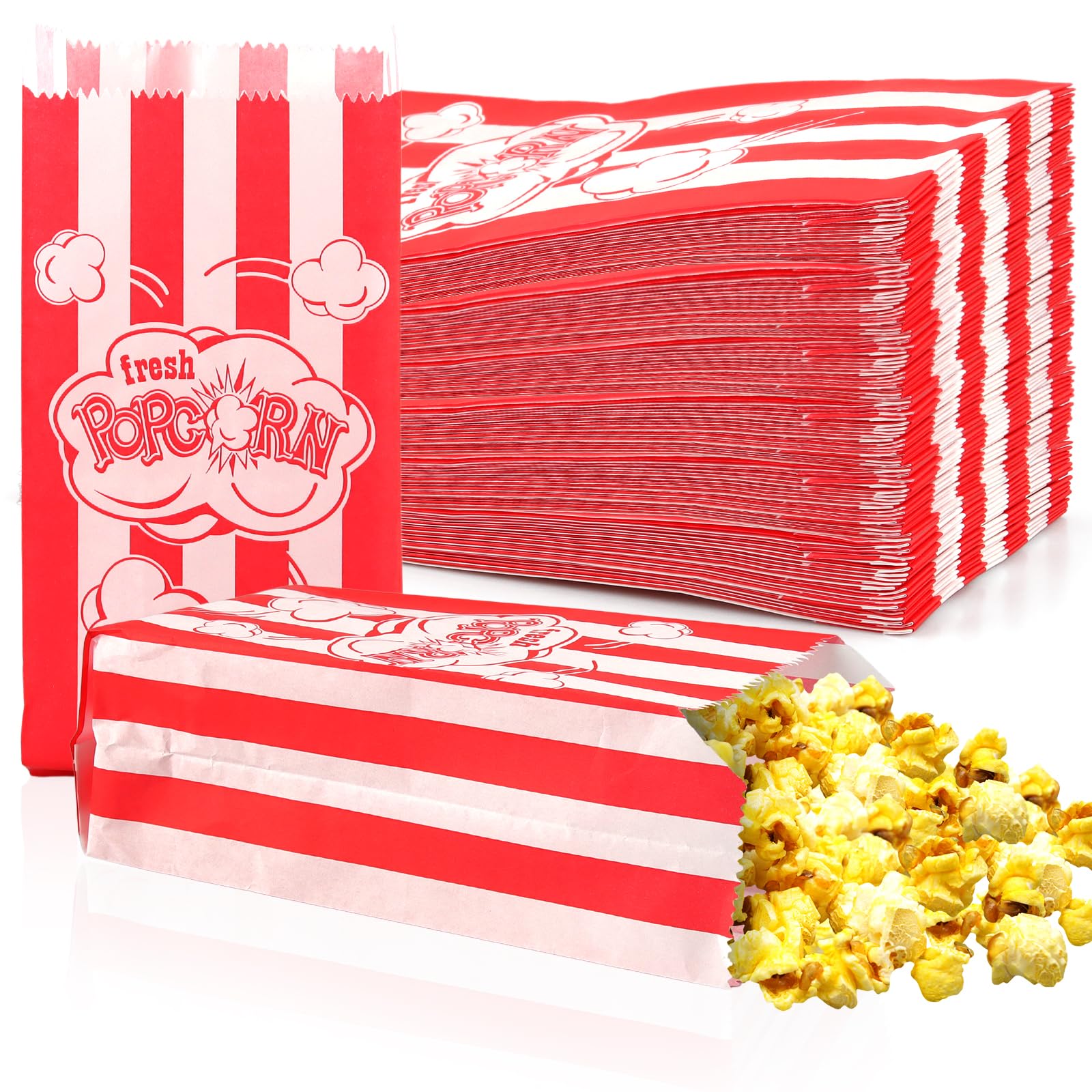 Popcorn Border Skrivepapir Green Office Supplìes & Recycled