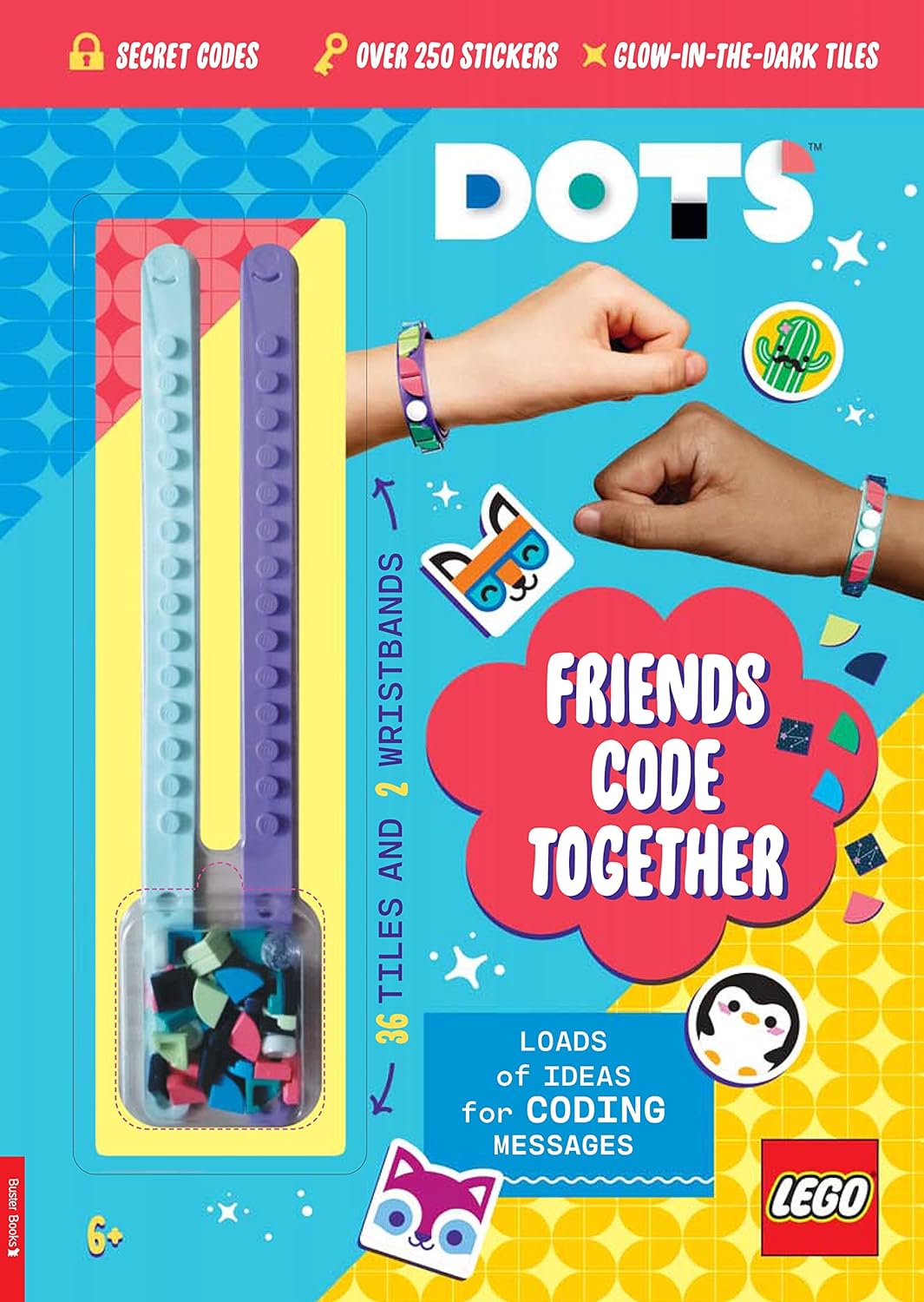 Amazon | LEGO® DOTS®: Friends Code Together (with stickers, LEGO tiles ...