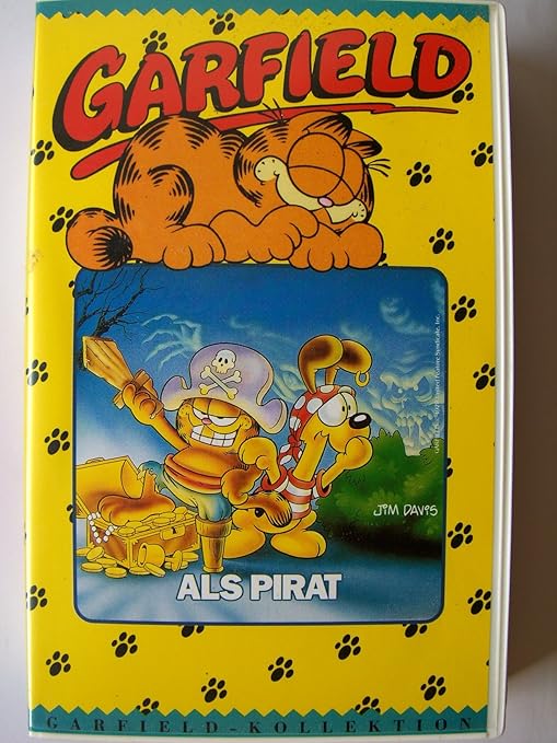 Garfield - als Pirat [VHS] : Phil Roman, Ted T. Bemiller, Lorenzo Music ...