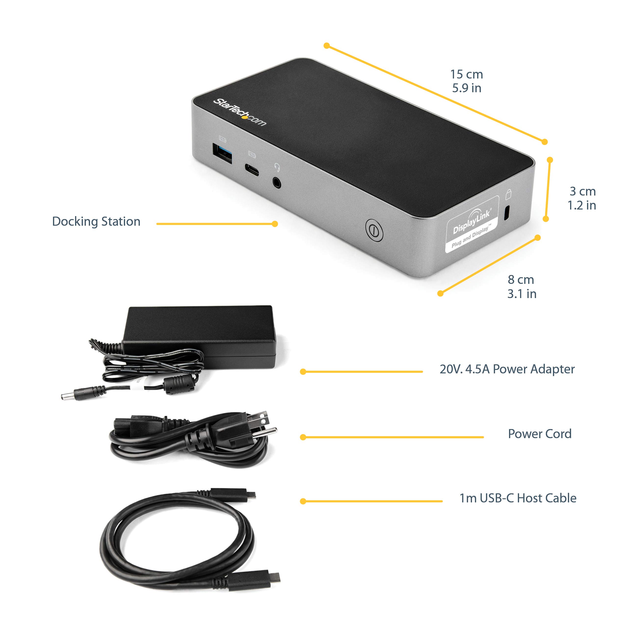 Docking Station With 2 Hdmi Ports USB-C Docking Station With Dual HDMI ...