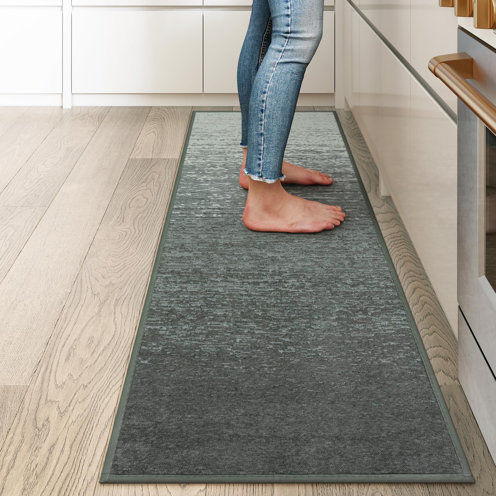 Amazon.com: KIMODE Farmhouse Kitchen Rugs Non Skid Washable, 20"x47 ...