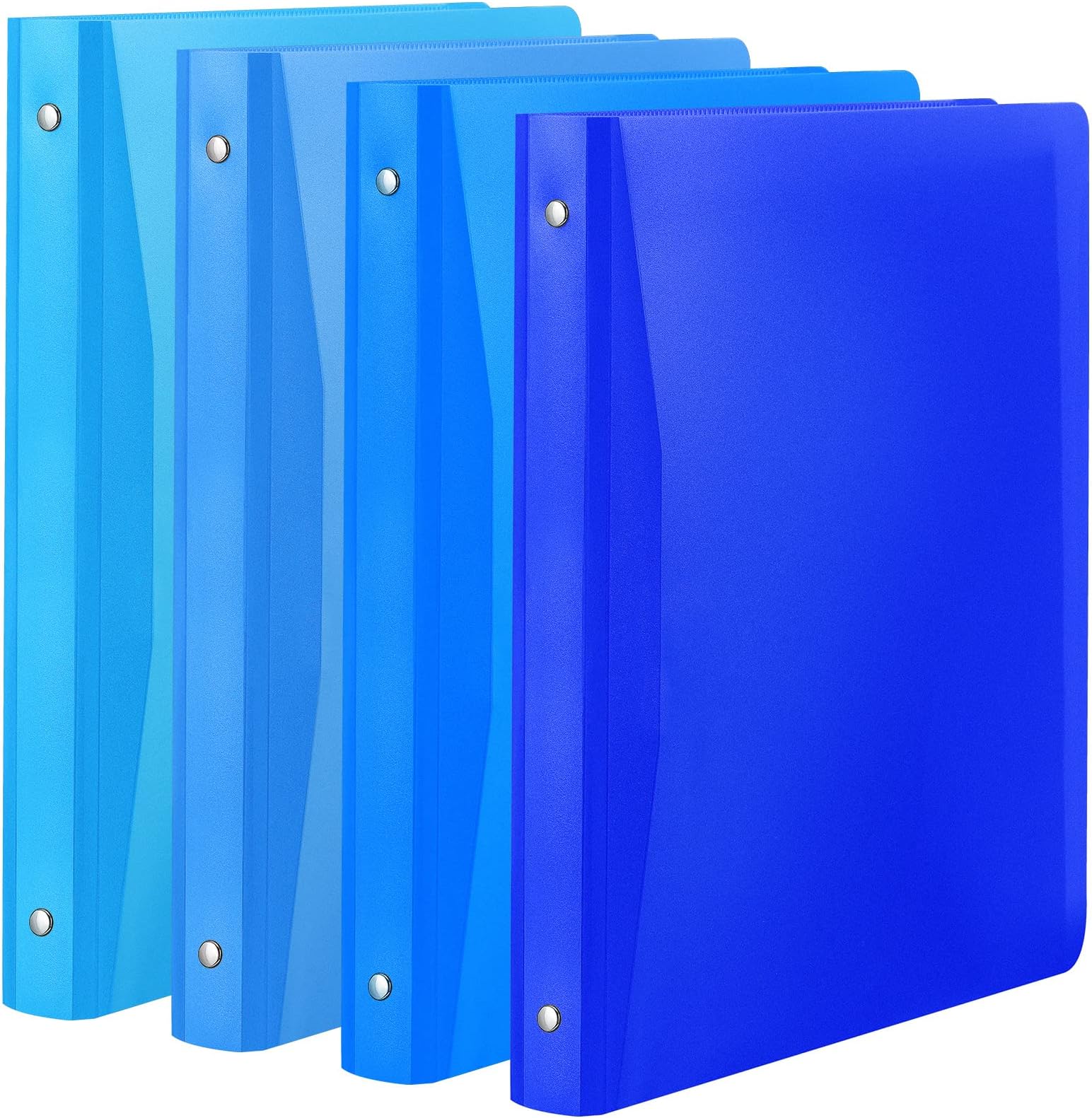 Amazon.com : 1-inch Basic 3-Ring-Binder with Pockets 1'' Flexible ...